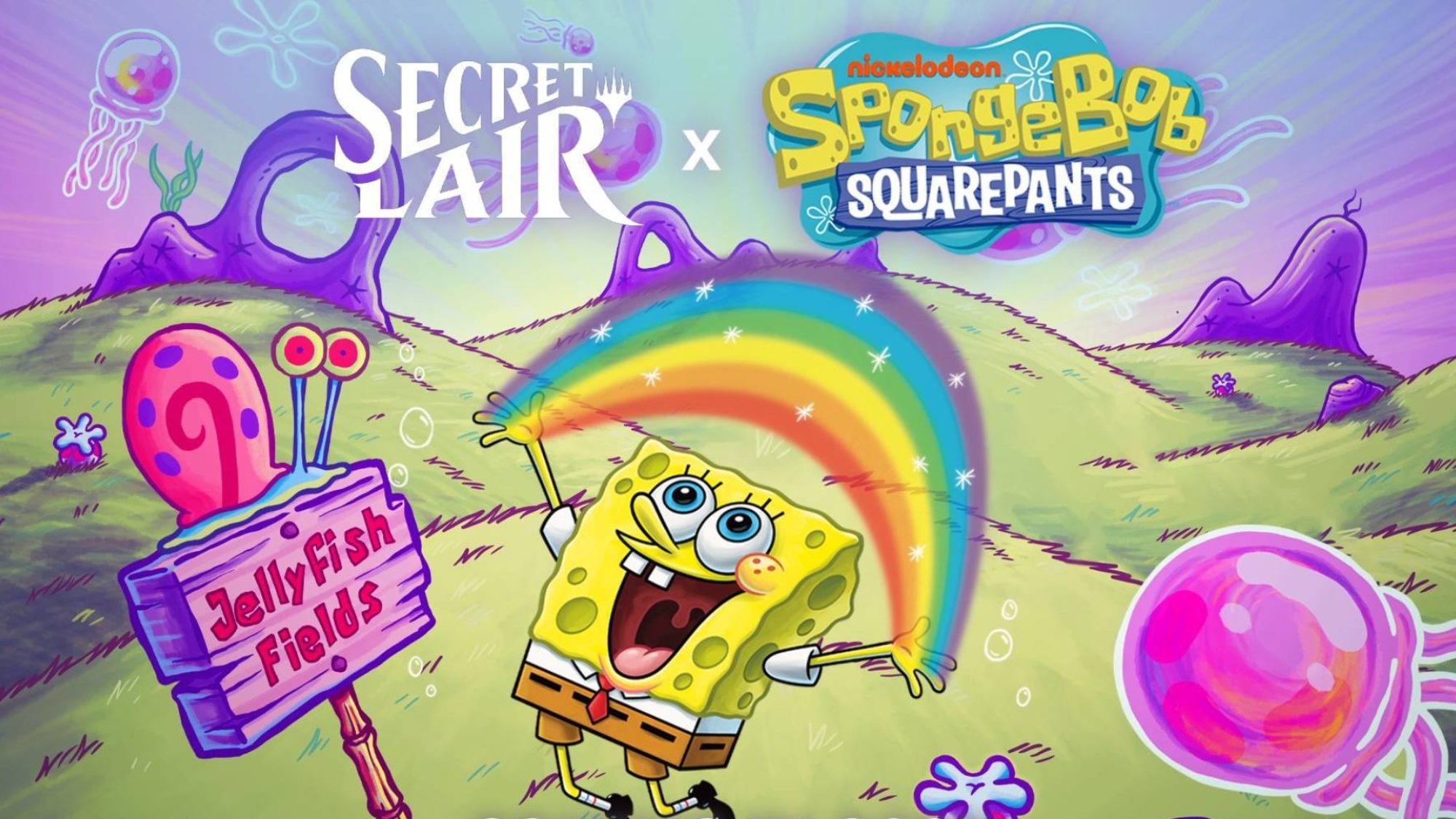 Magic: The Gathering's Secret Lair Launches a SpongeBob Collection