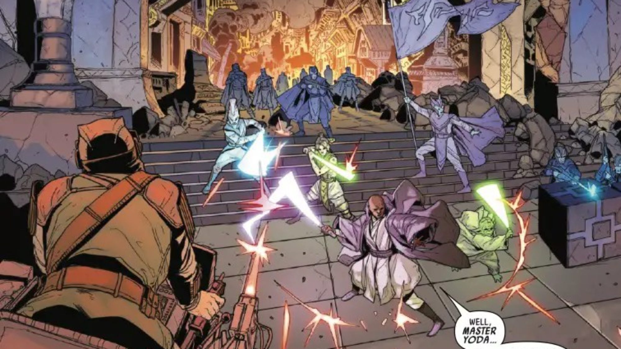 Star Wars: Jedi Knights #1 Preview: Prequels Strike Back