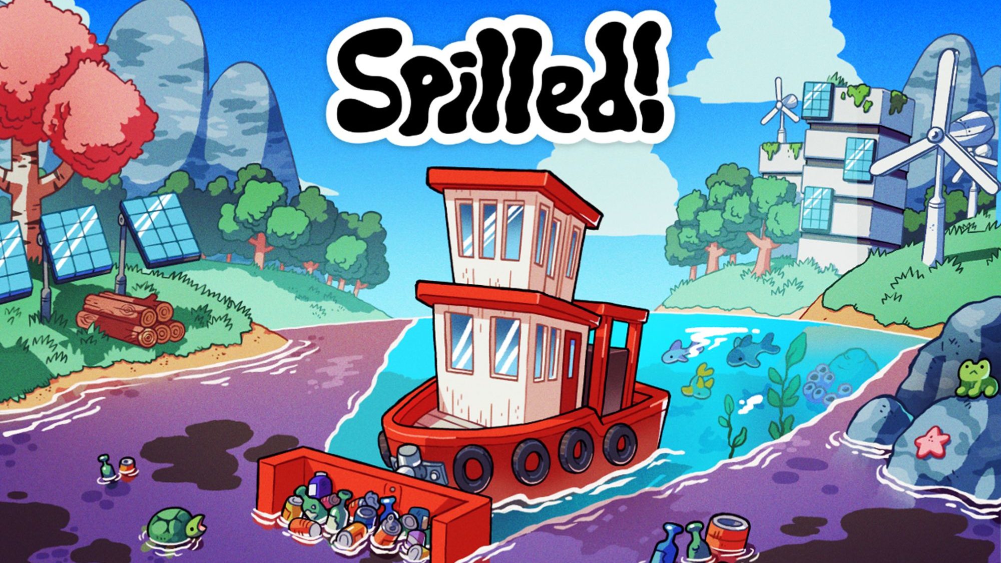 Cozy Environmental Water Cleaning Game Spilled Gets March Release