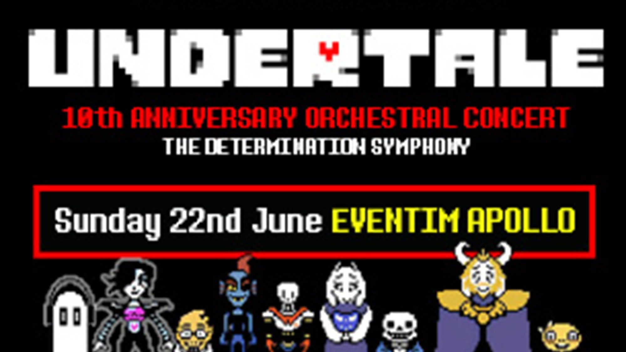 Undertale To Hold 10th Anniversary Orchestral Concert