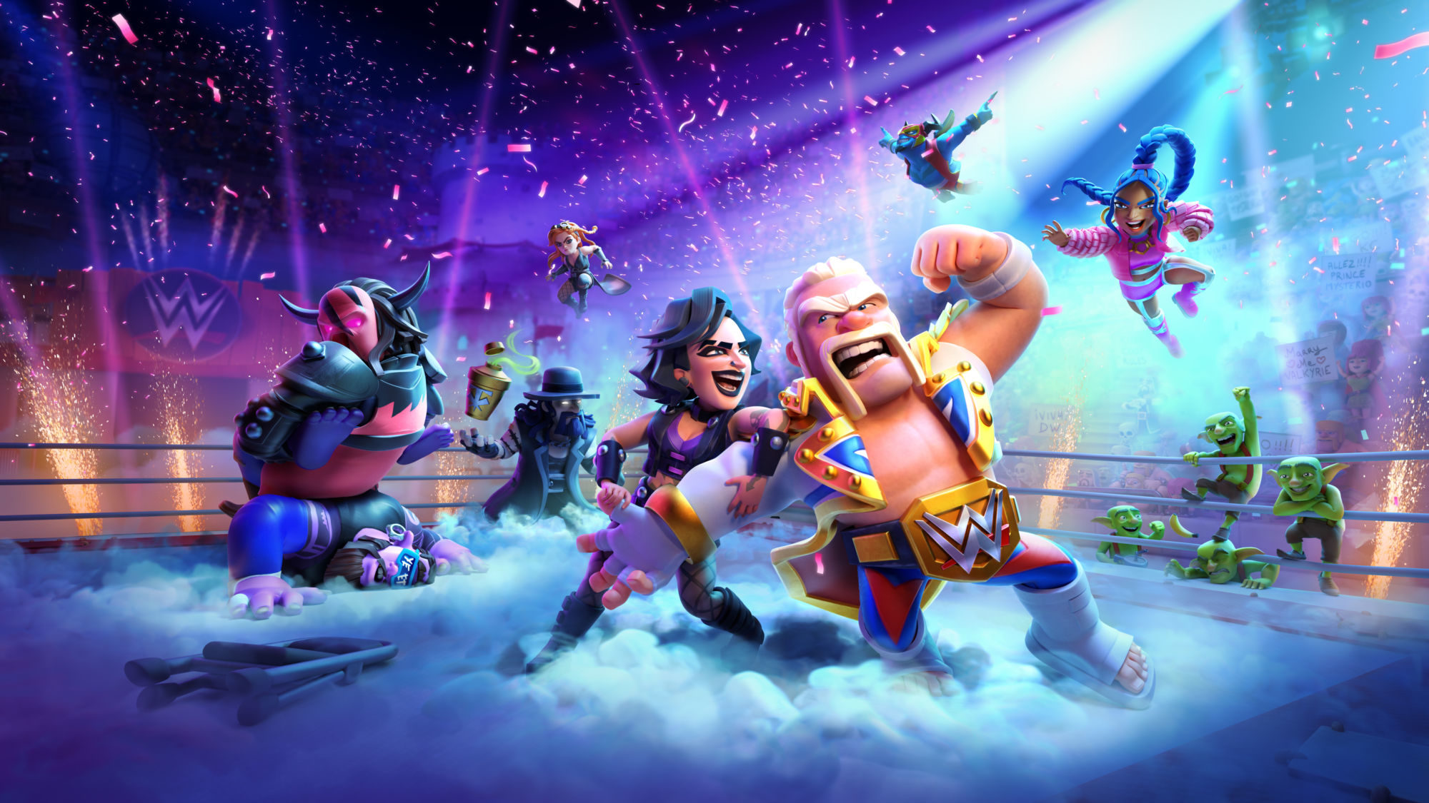 Clash Of Clans Announces WWE Crossover For WrestleMania 41