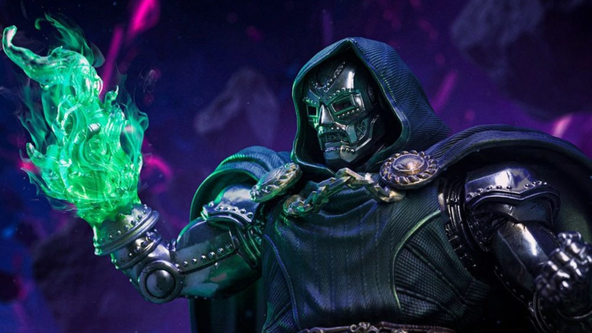 Doctor Doom Makes a Play for the Infinity Gauntlet with Iron Studios