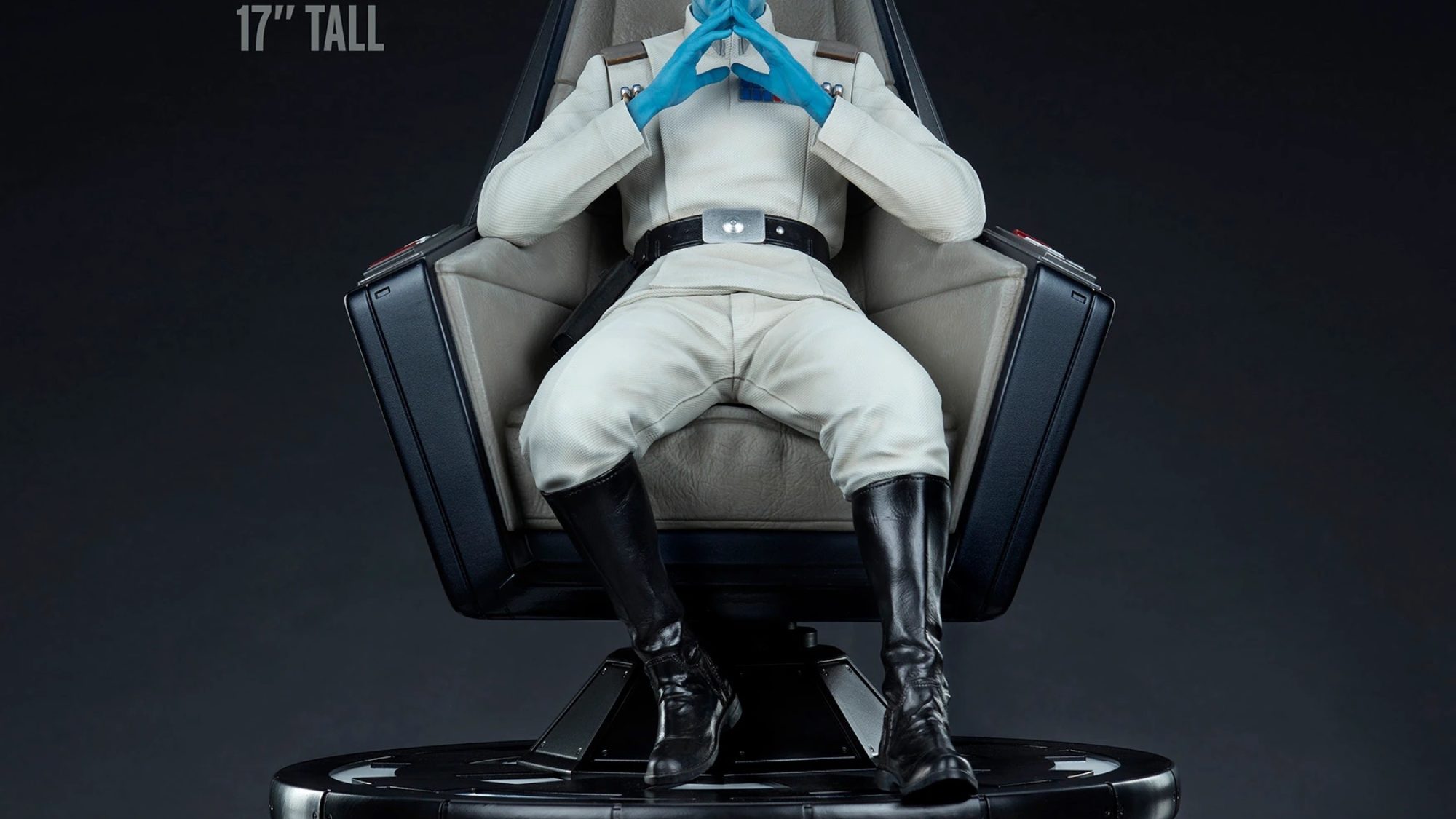 Sideshow Collectibles Unveils Star Wars Grand Admiral Thrawn Statue