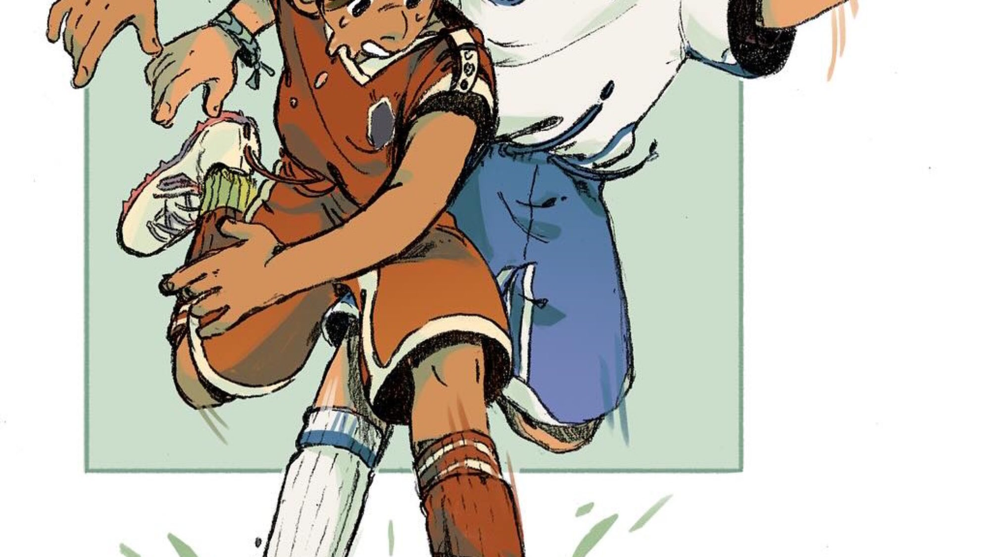 Football Graphic Novel, Rivals, by Cameron Chittock & Amanda Castillo