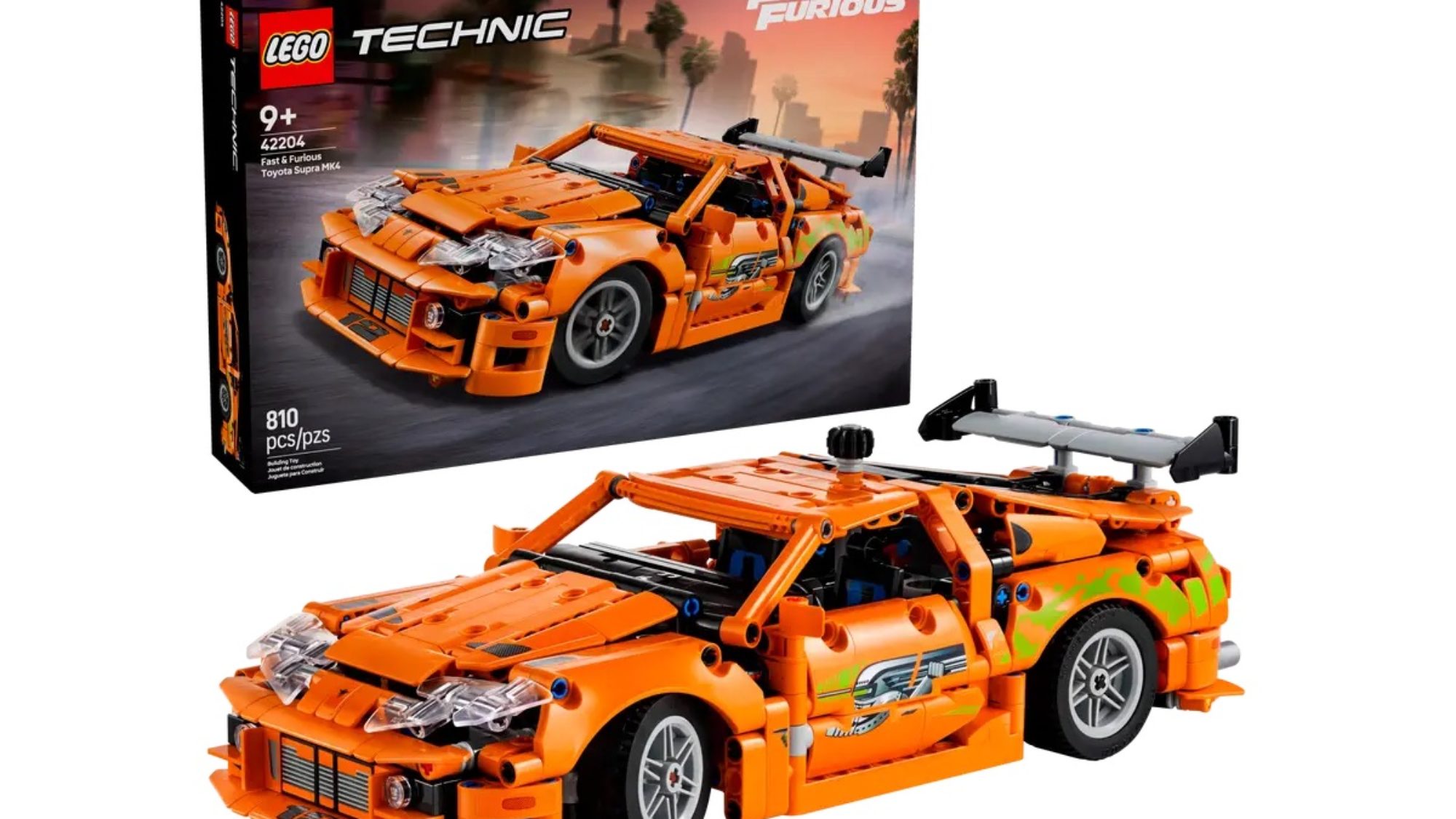 LEGO Reveals The Fast and the Furious Toyota Supra MK4 Technic Set