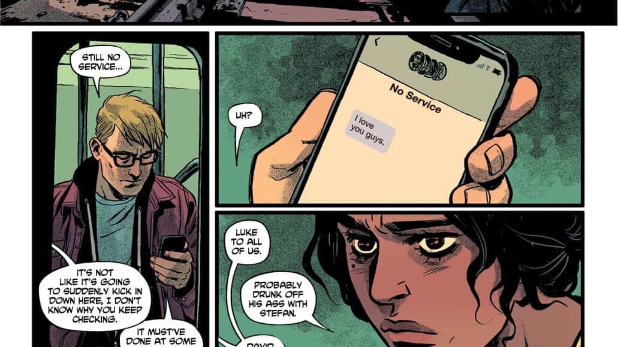 Garth Ennis & Becky Cloonan's The War, Out Of Hello Darkness