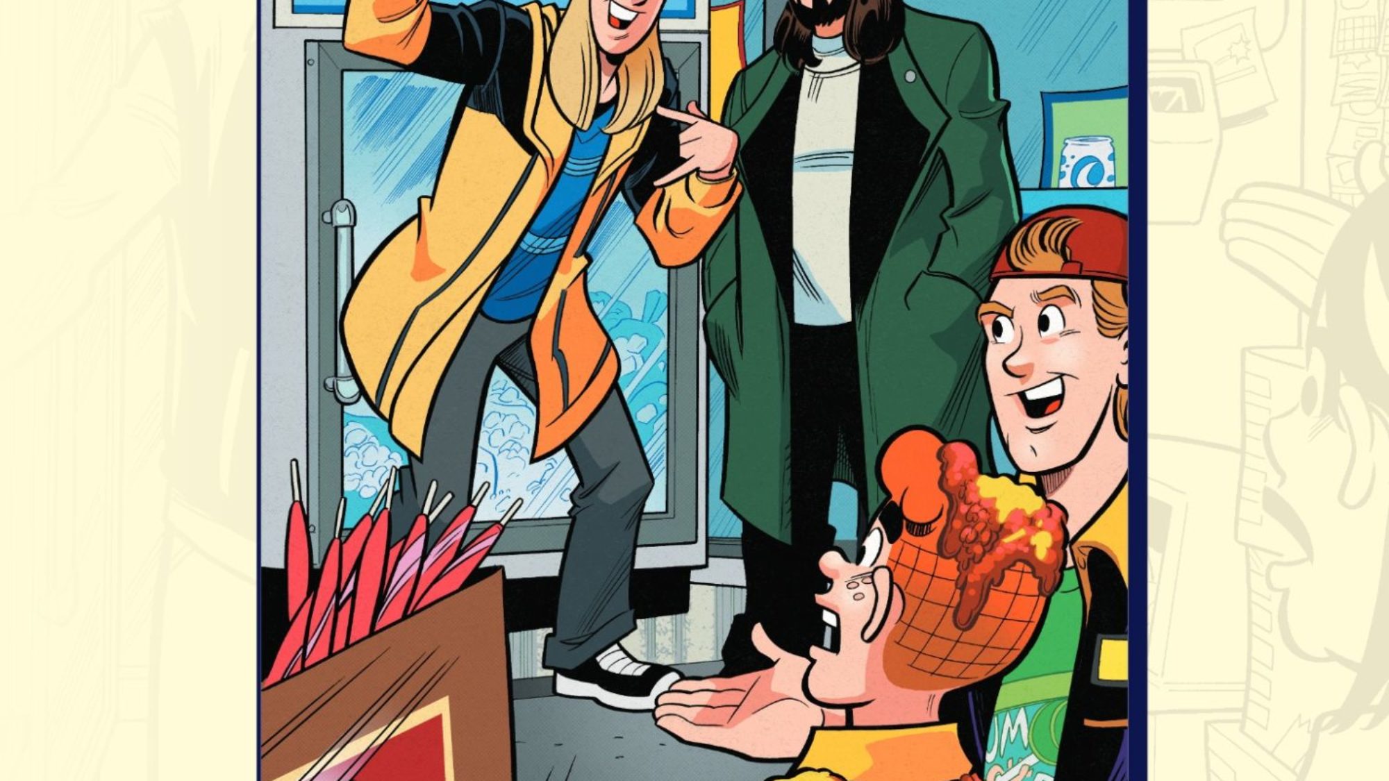 Archie/Jay And Silent Bob Preview In Archie Comics July 2025 Solicits
