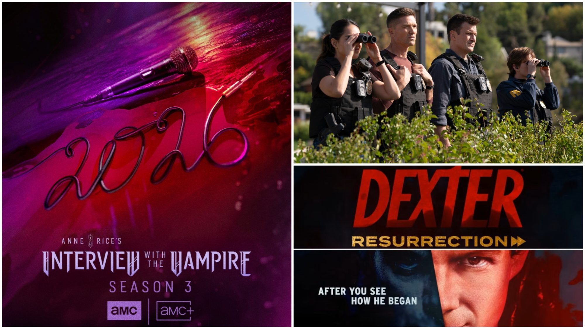 The Rookie, Dexter, Interview with the Vampire: BCTV Daily Dispatch