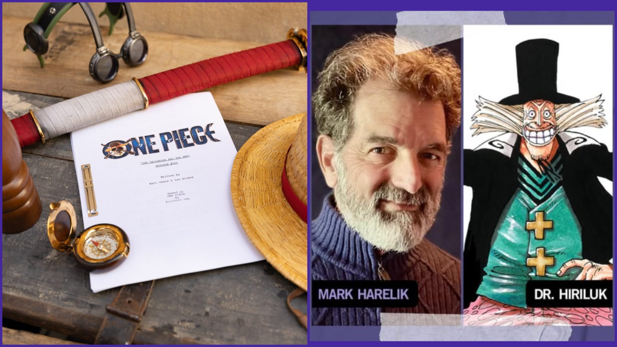 One Piece Star Mark Harelik on Season 2, Advice for Dr. Hiriluk & More