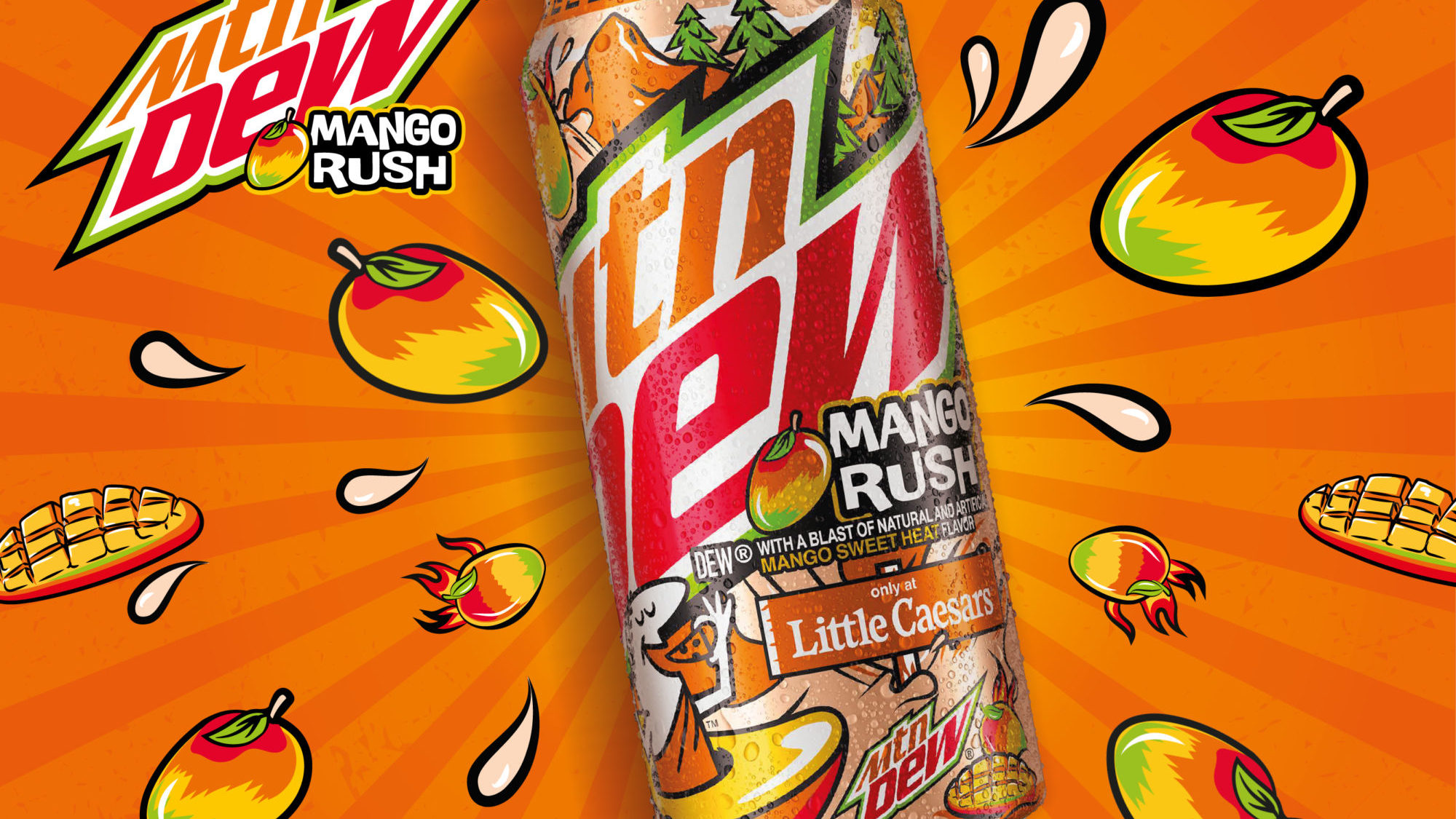 Mountain Dew Launches Mango Craze With Little Caesars