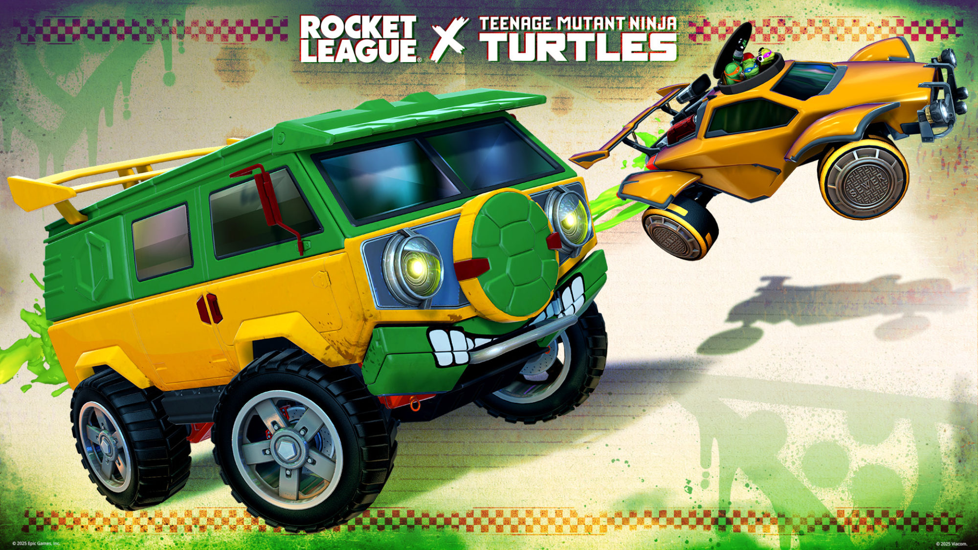 Teenage Mutant Ninja Turtles Have Arrived in Rocket League