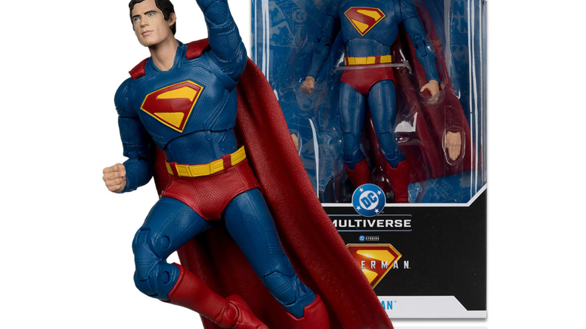 Go Up, Up and Away with McFarlane Toys New DC Studios Superman