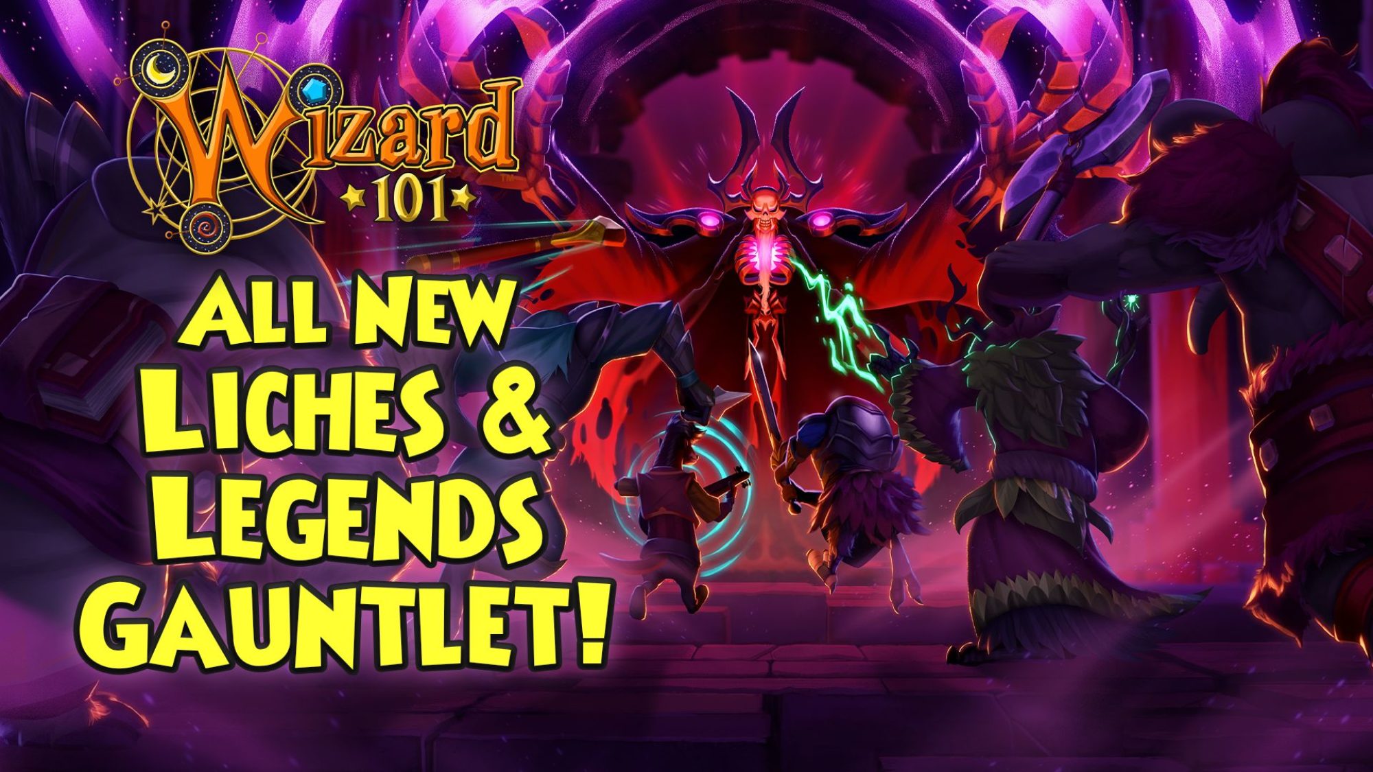 Wizard101 Releases New Liches & Legends Gauntlet Update