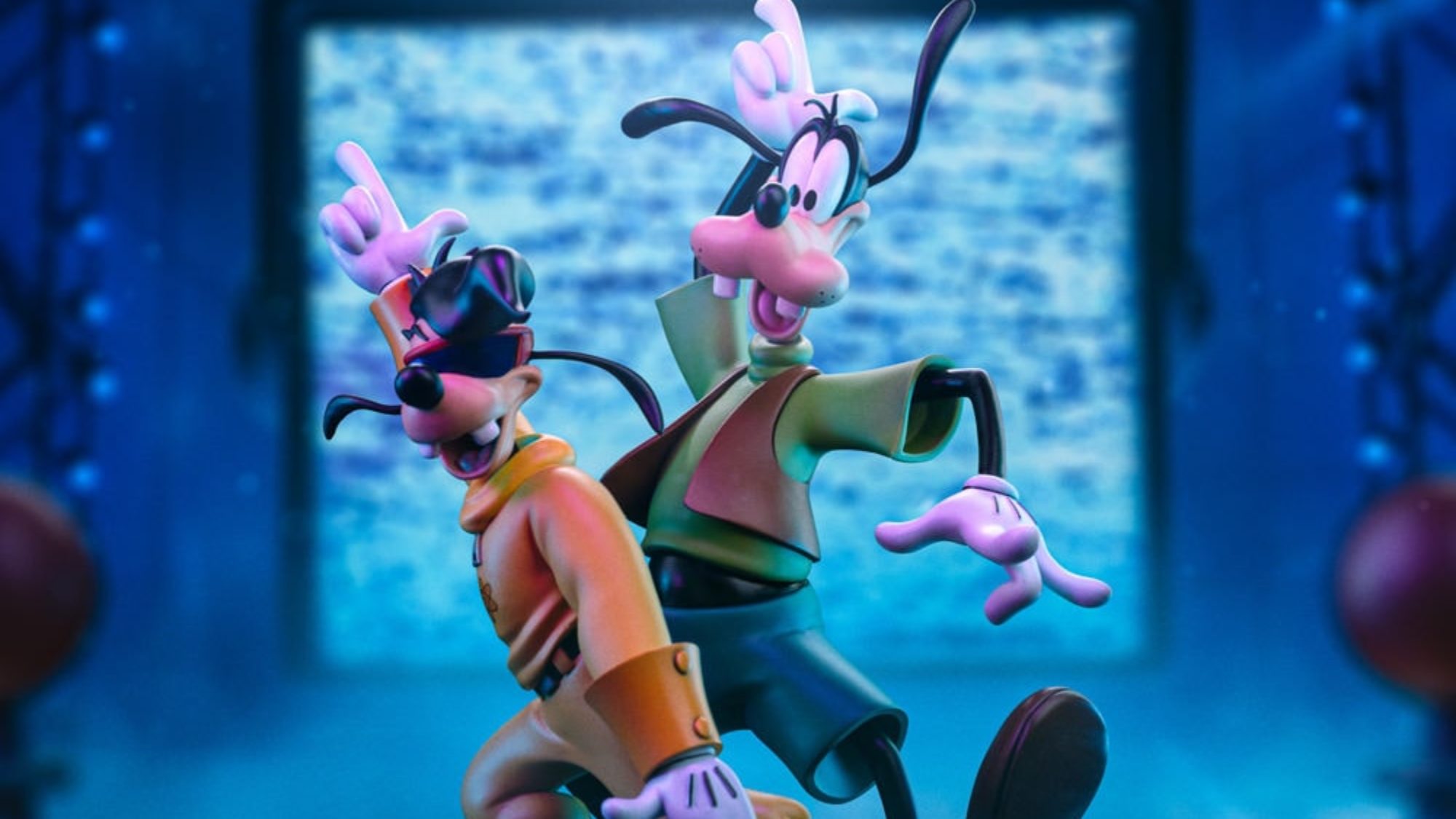 Iron Studios New A Goofy Movie Statue Stands Out Max and Goofy