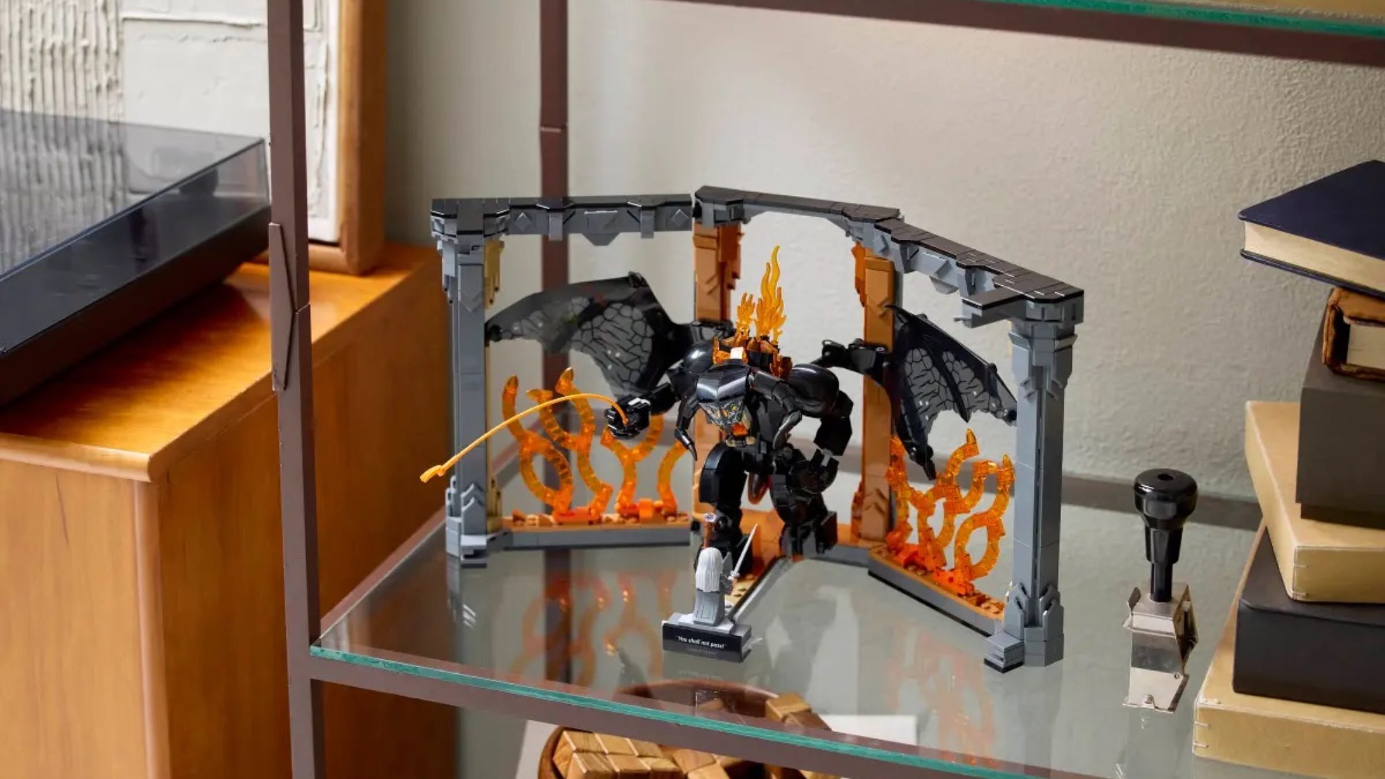 The Lord of the Rings: Balrog Book Nook Set Coming Soon from LEGO
