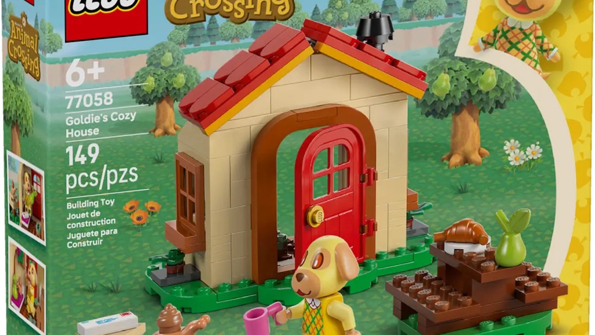 Build Goldie's Cozy House with New LEGO Animal Crossing Set