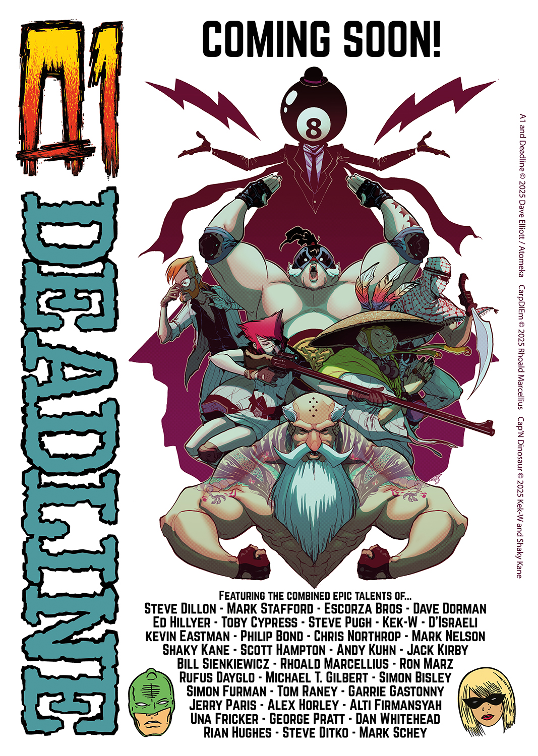 MCM/ComicsPRO: The Return Of Deadline And A1 Comics With Dave Elliott