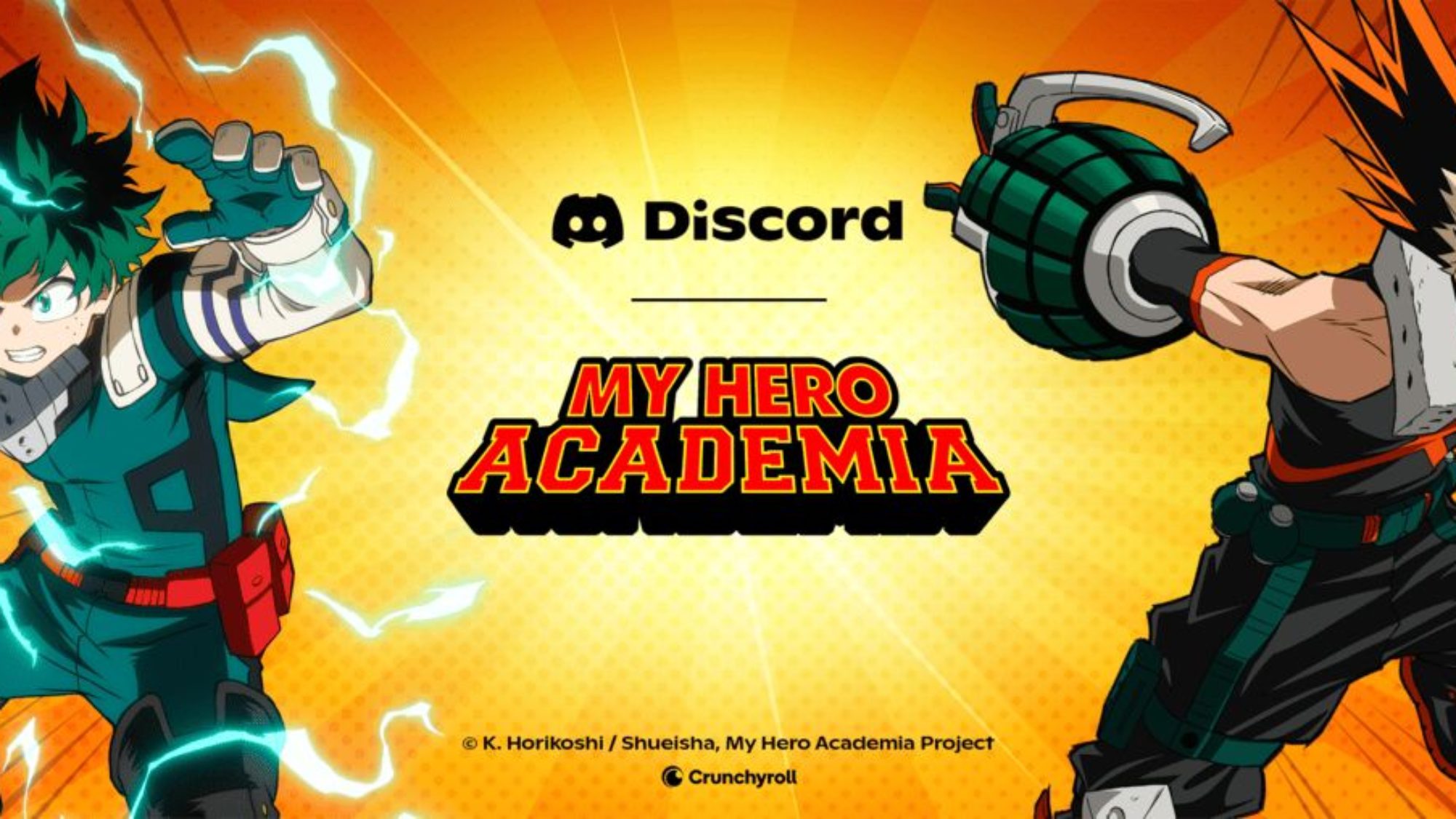 Crunchyroll, Discord Launch New My Hero Academia Digital Collectibles