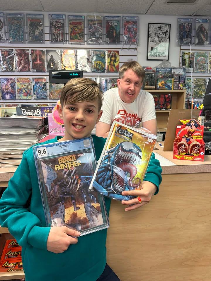 Comic Store In Your Future, Keep On Smiling Through The Comics Chaos