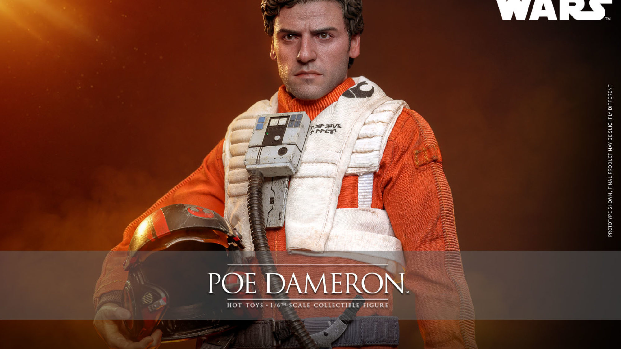 Hot Toys Debuts Star Wars: The Force Awakens Poe Dameron 1/6 Figure