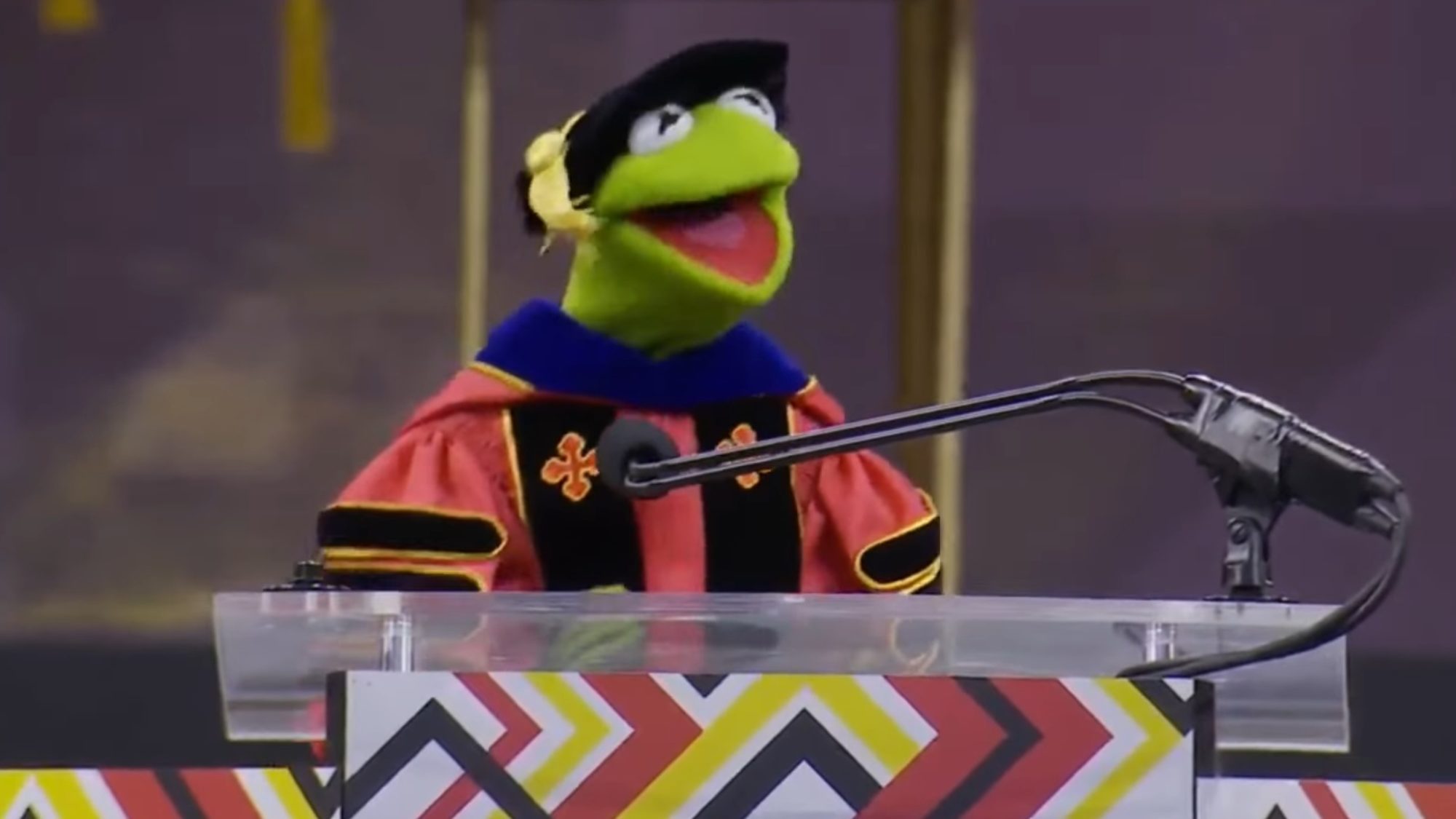 Kermit the Frog to UMD Grads: "Life Is Better When We Leap Together"