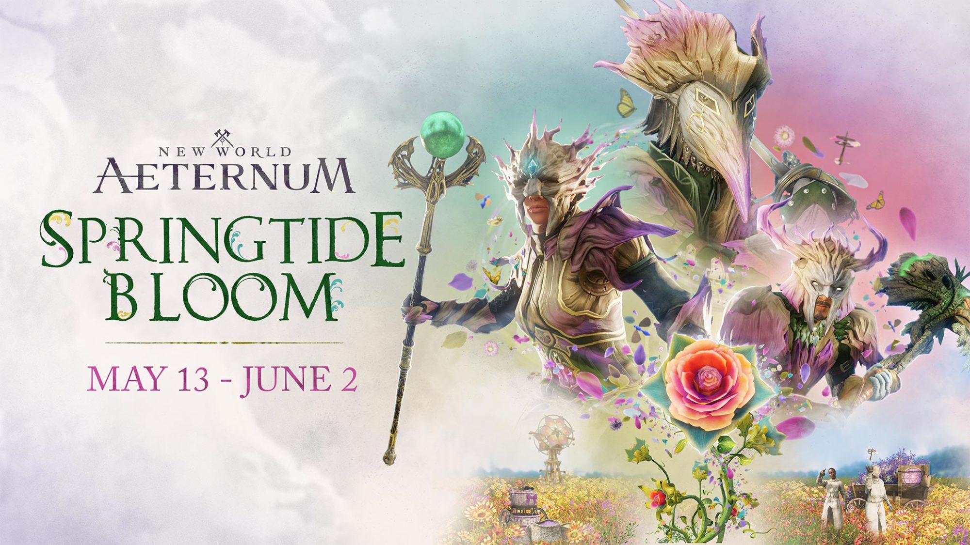 New World: Aeternum Is Bringing Back The Springtide Bloom Event