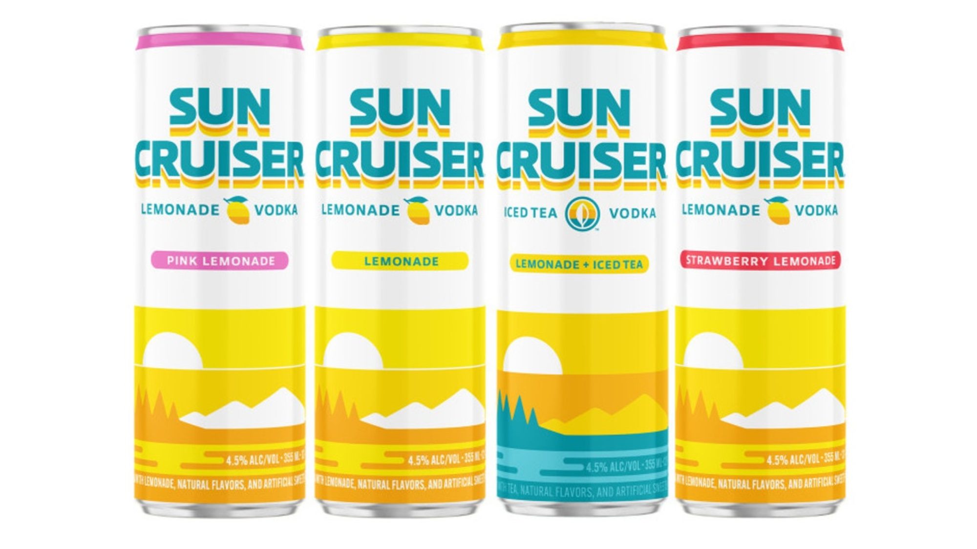 Sun Cruiser Reveals New Lemonade & Vodka Flavors