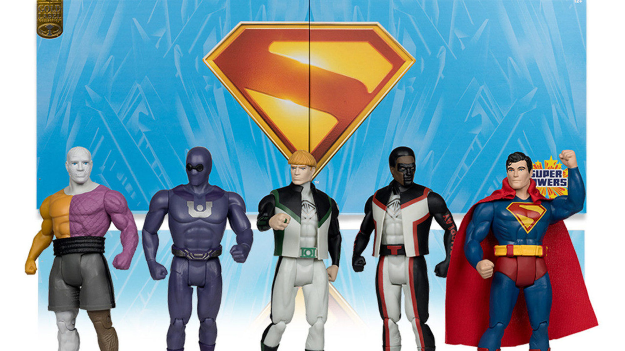 McFarlane Reveals Superman (2025) DC Super Powers 5-Pack Set