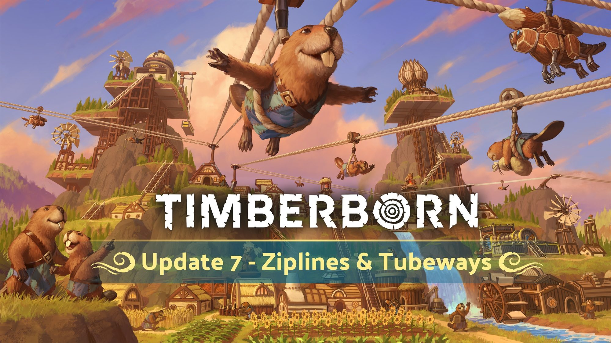 Timberborn Adds Several Innovations With Seventh Update