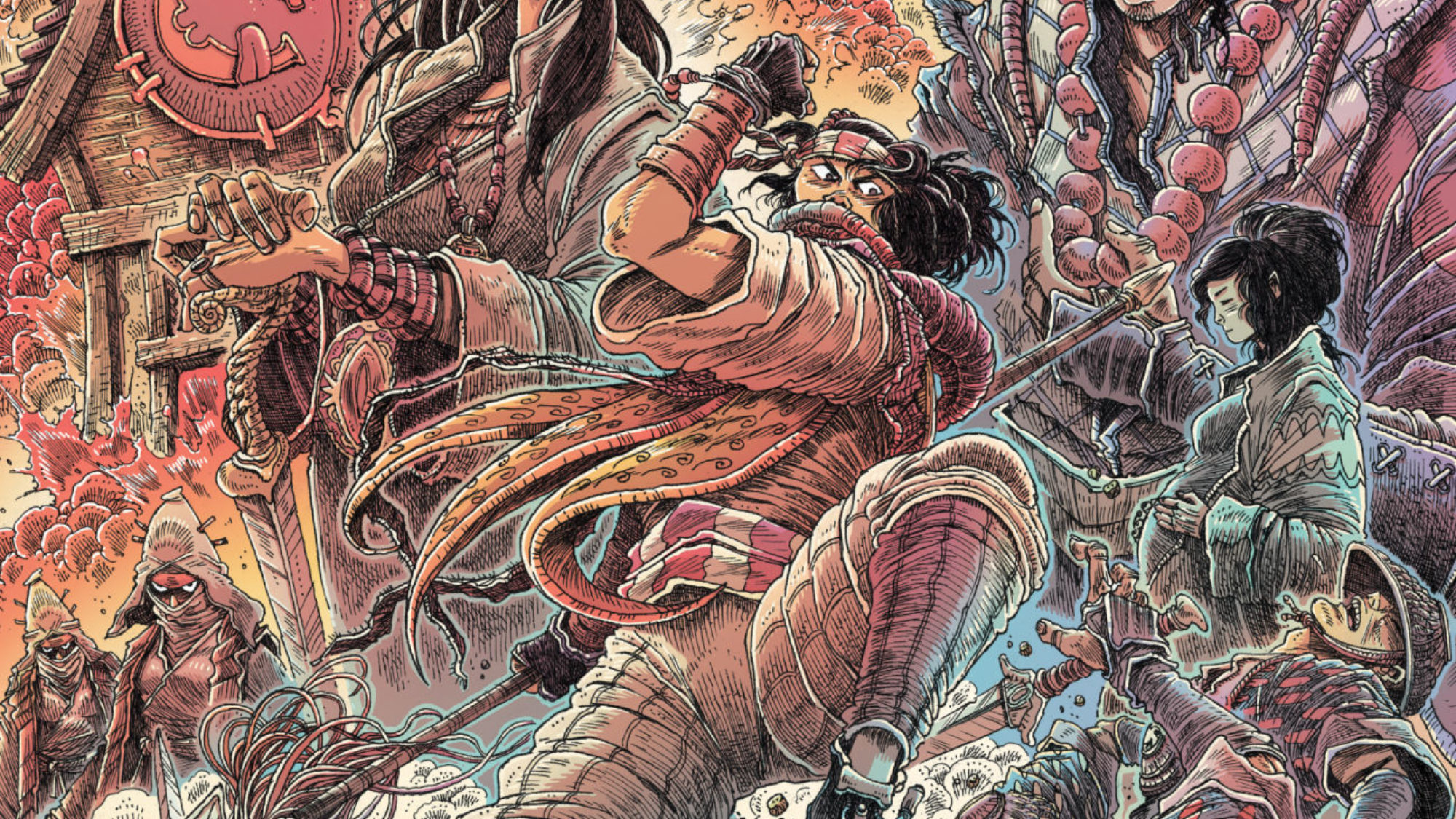 James Stokoe’s Orphan And The Five Beasts is Back in September