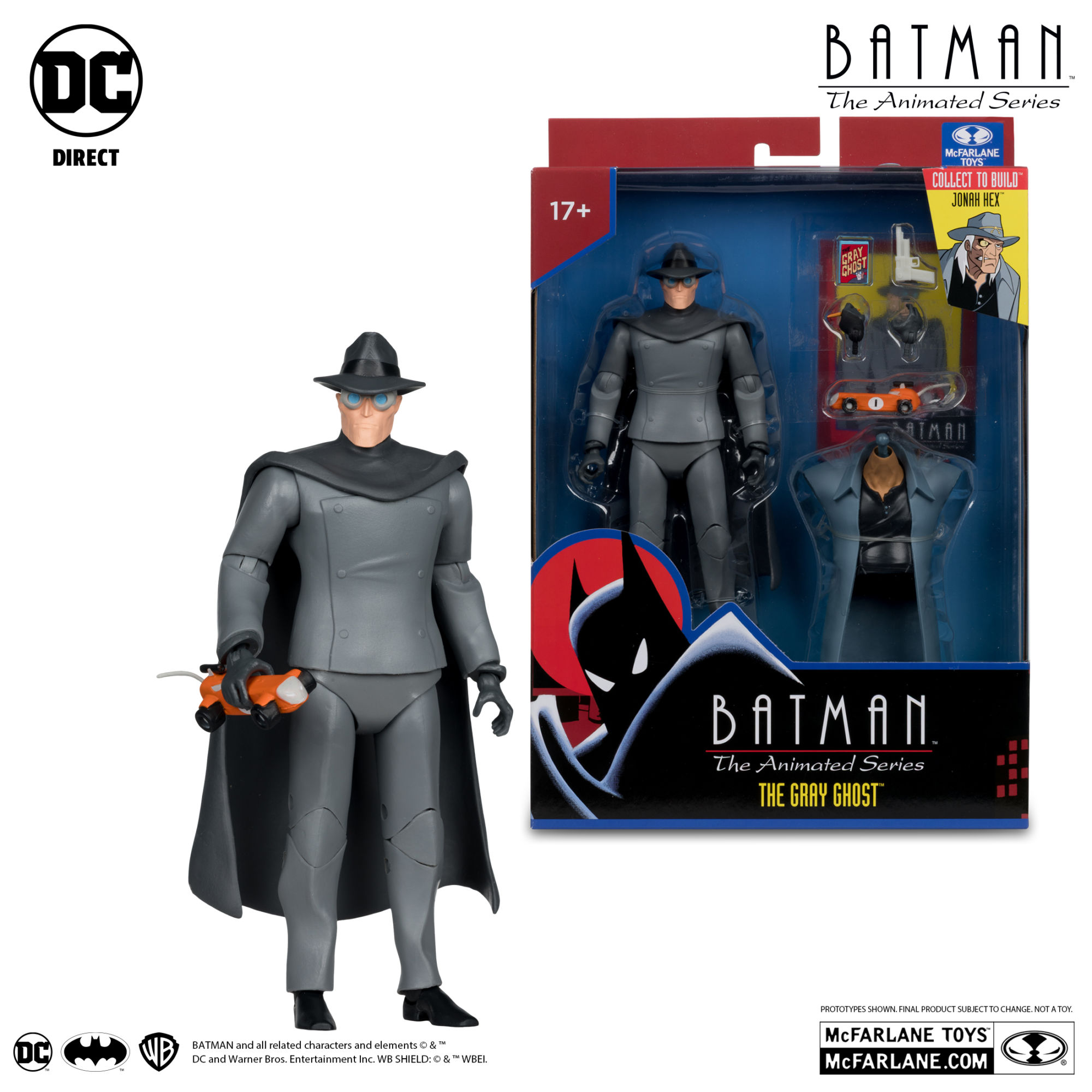 Batman: The Animated Series The Gray Ghost Arrives at McFarlane