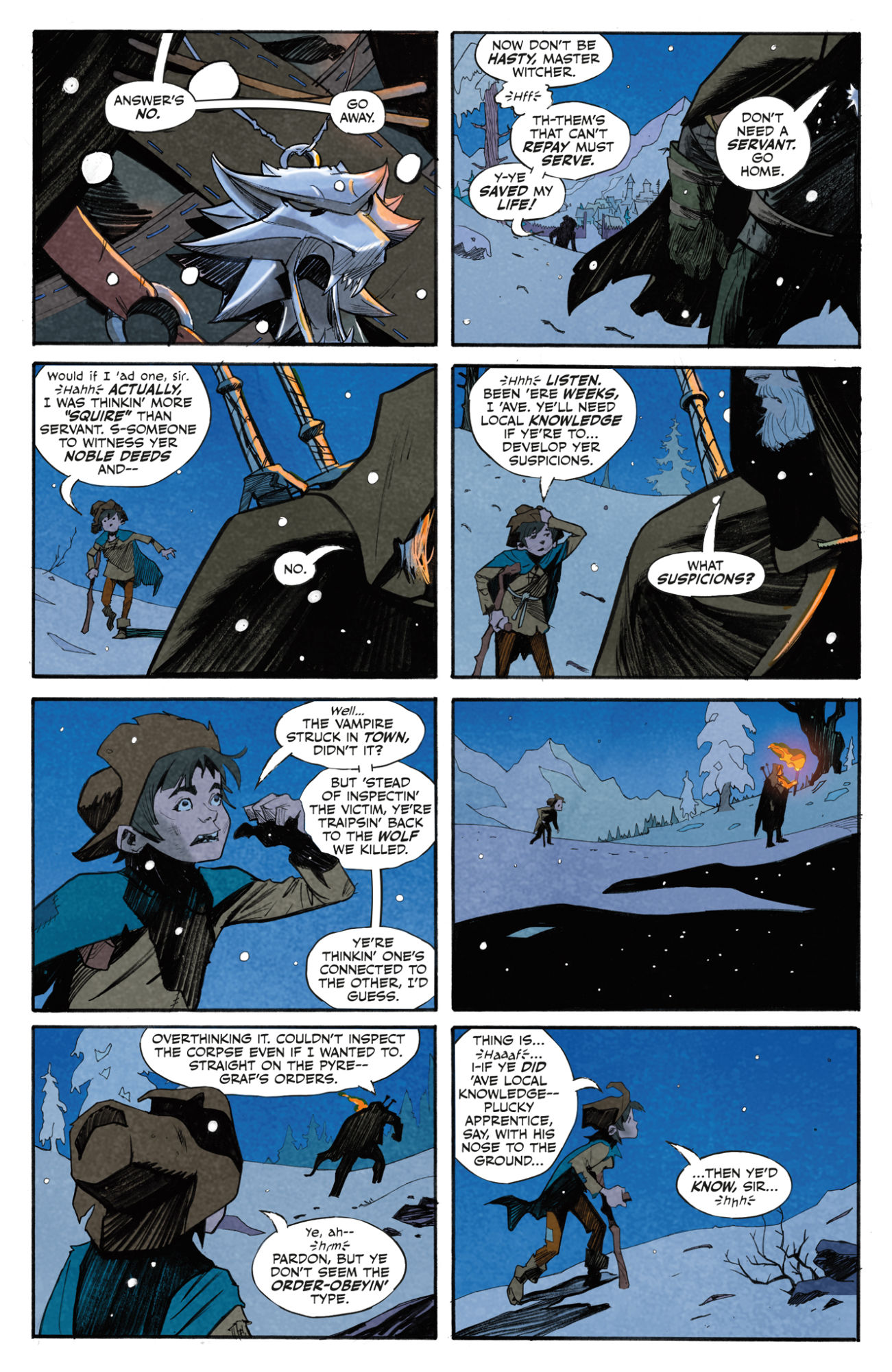 The Witcher: The Bear and the Butterfly #2 Preview: Witcher Rivalry