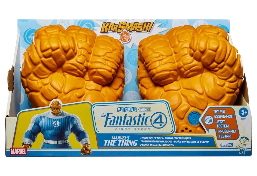 The Fantastic Four: First Steps The Thing Clobberin’ FX Fists Revealed
