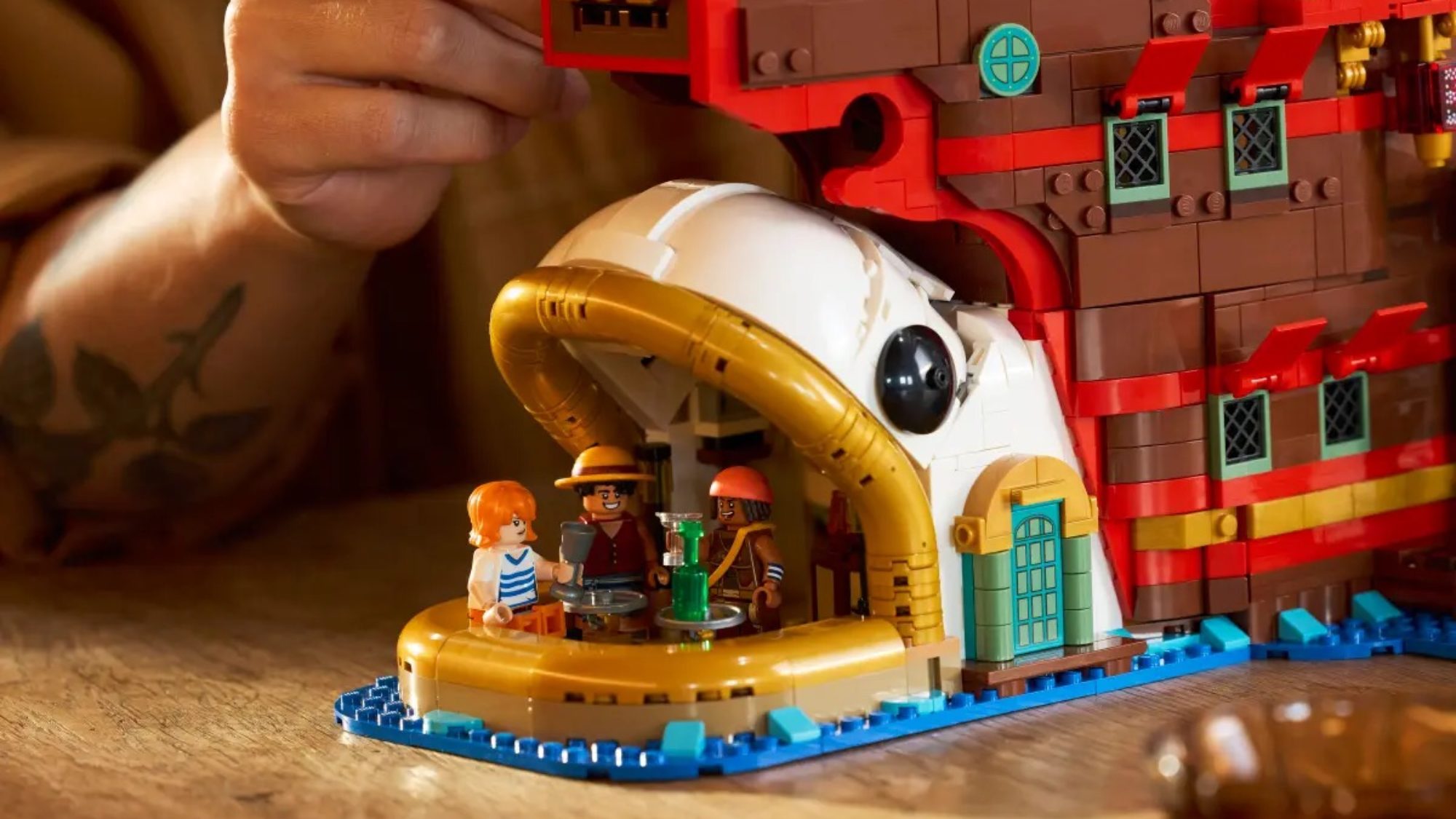 LEGO Unveils Netflix One Piece The Baratie Floating Restaurant Set
