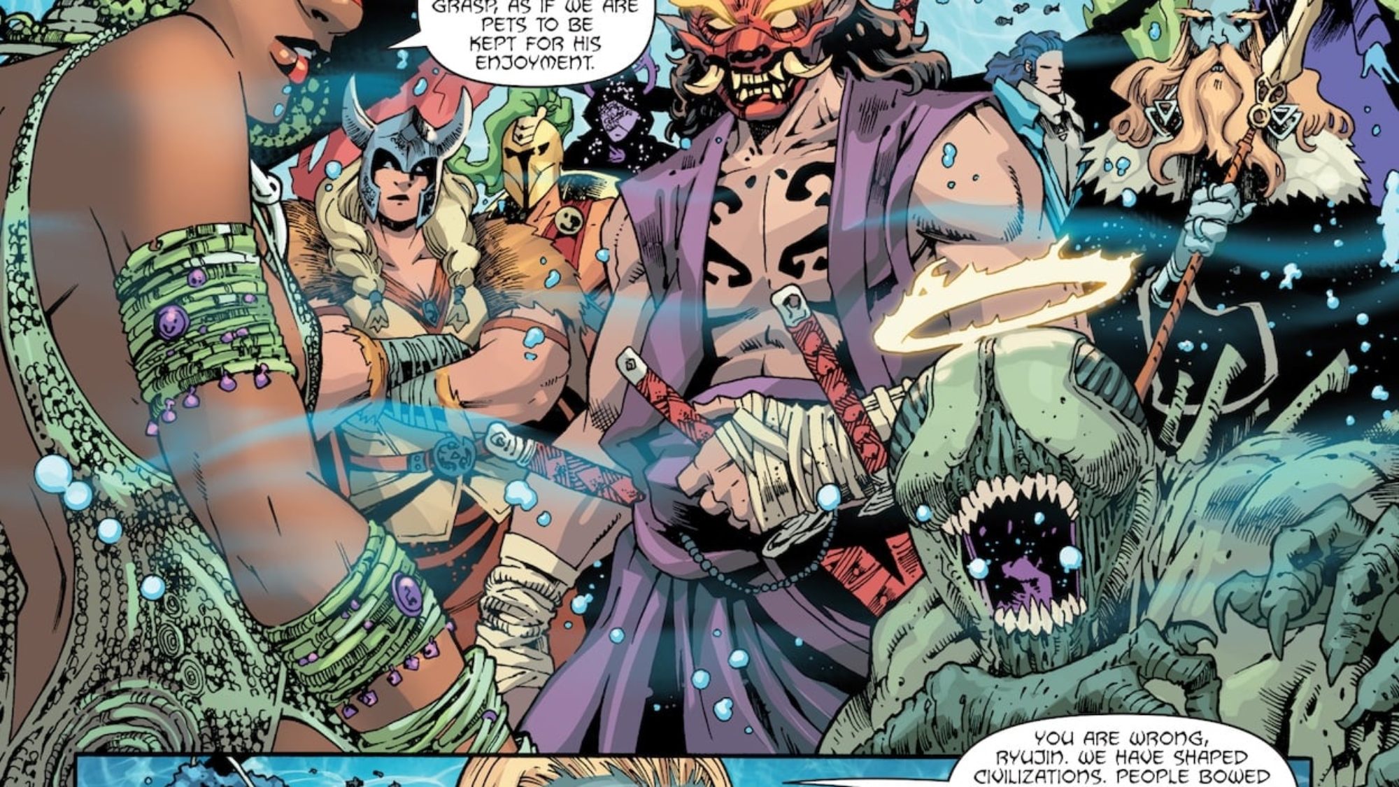 Aquaman #6 Preview: King Arthur Might Need a Bigger Trident