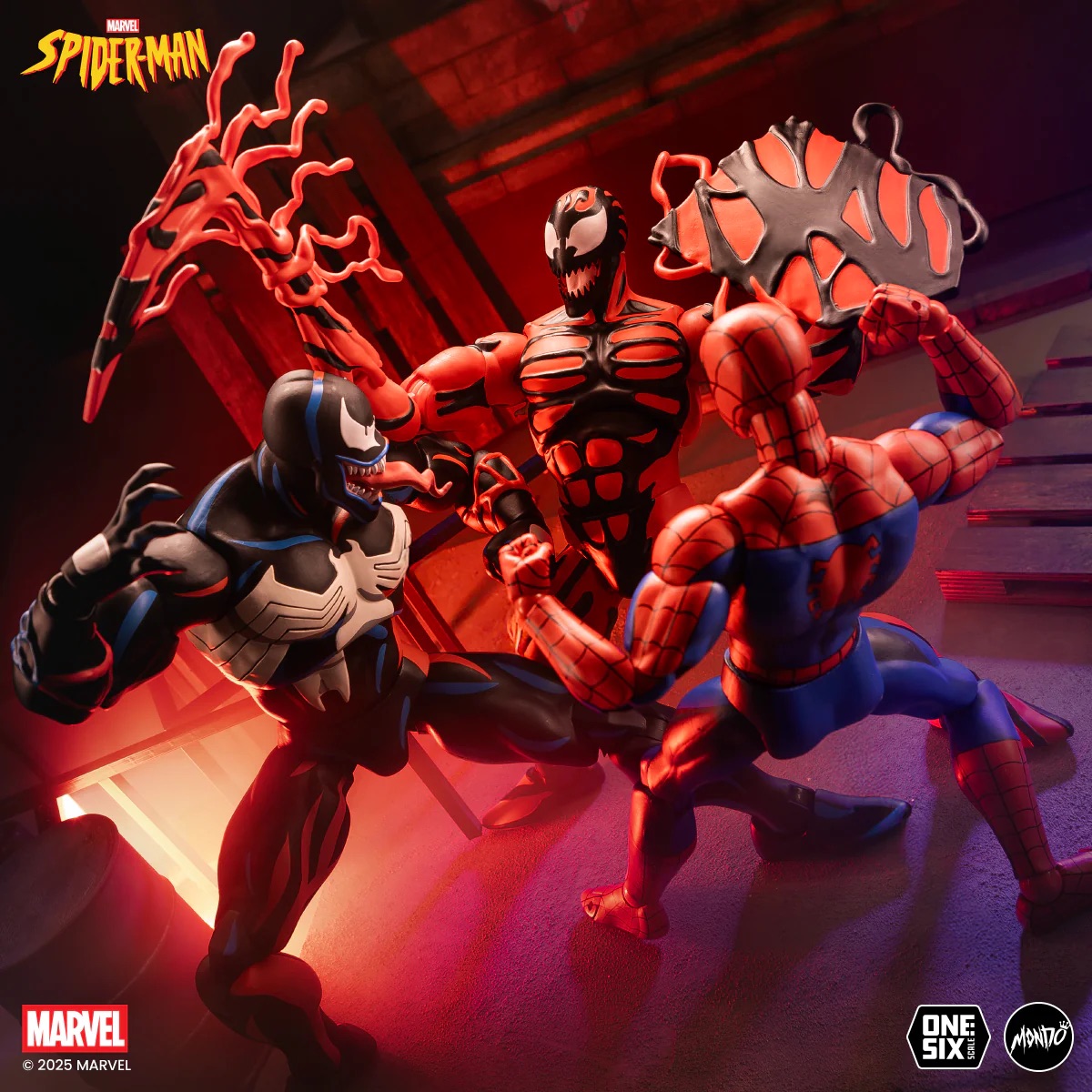 Mondo Unveils New Spider-Man: The Animated Series 1/6 Scale Carnage