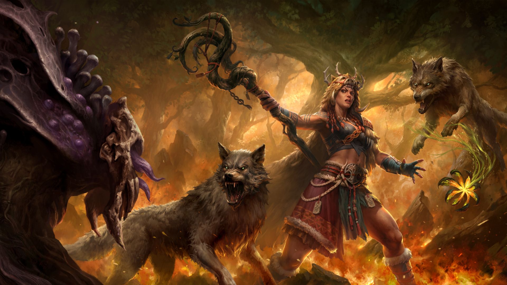 Diablo Immortal Reveals New Details On Next Playable Class: The Druid