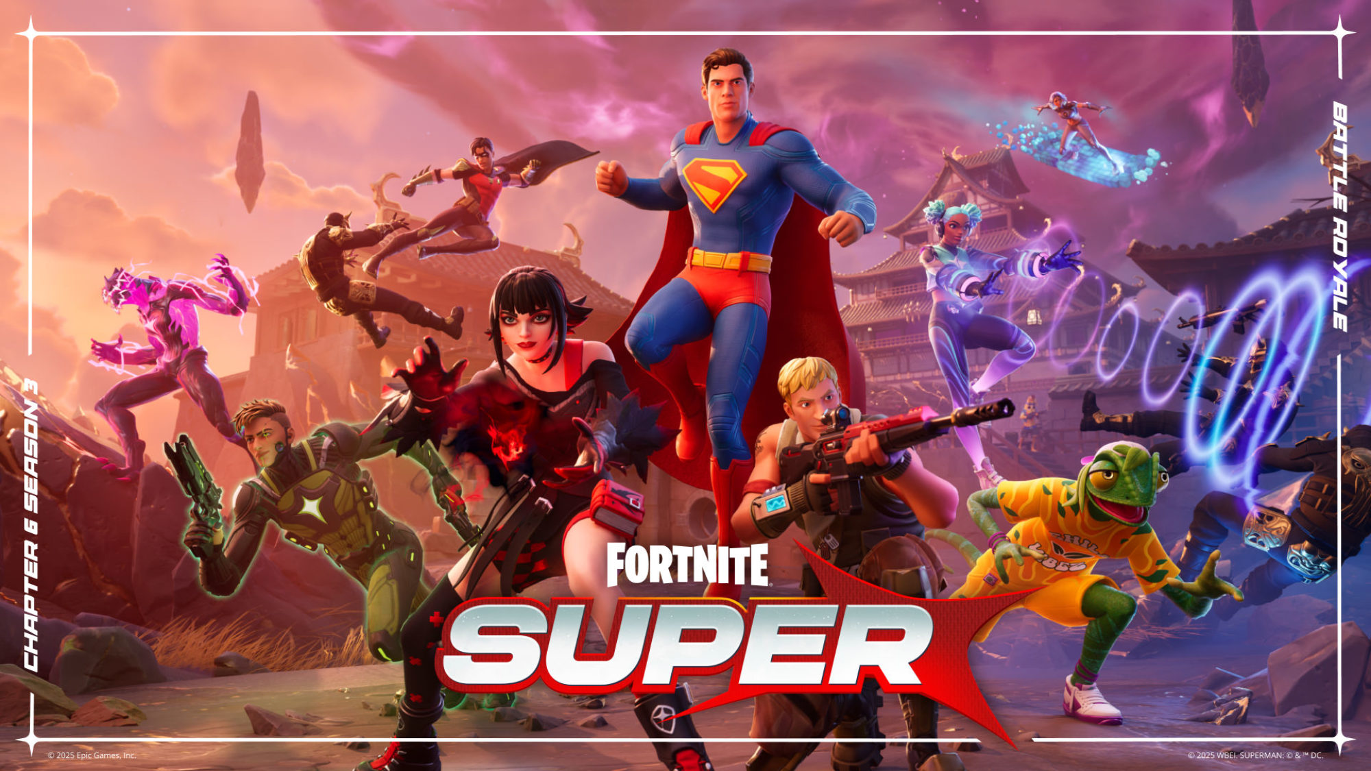 Fortnite Battle Royale Chapter 6 Season 3: Super Has Launched