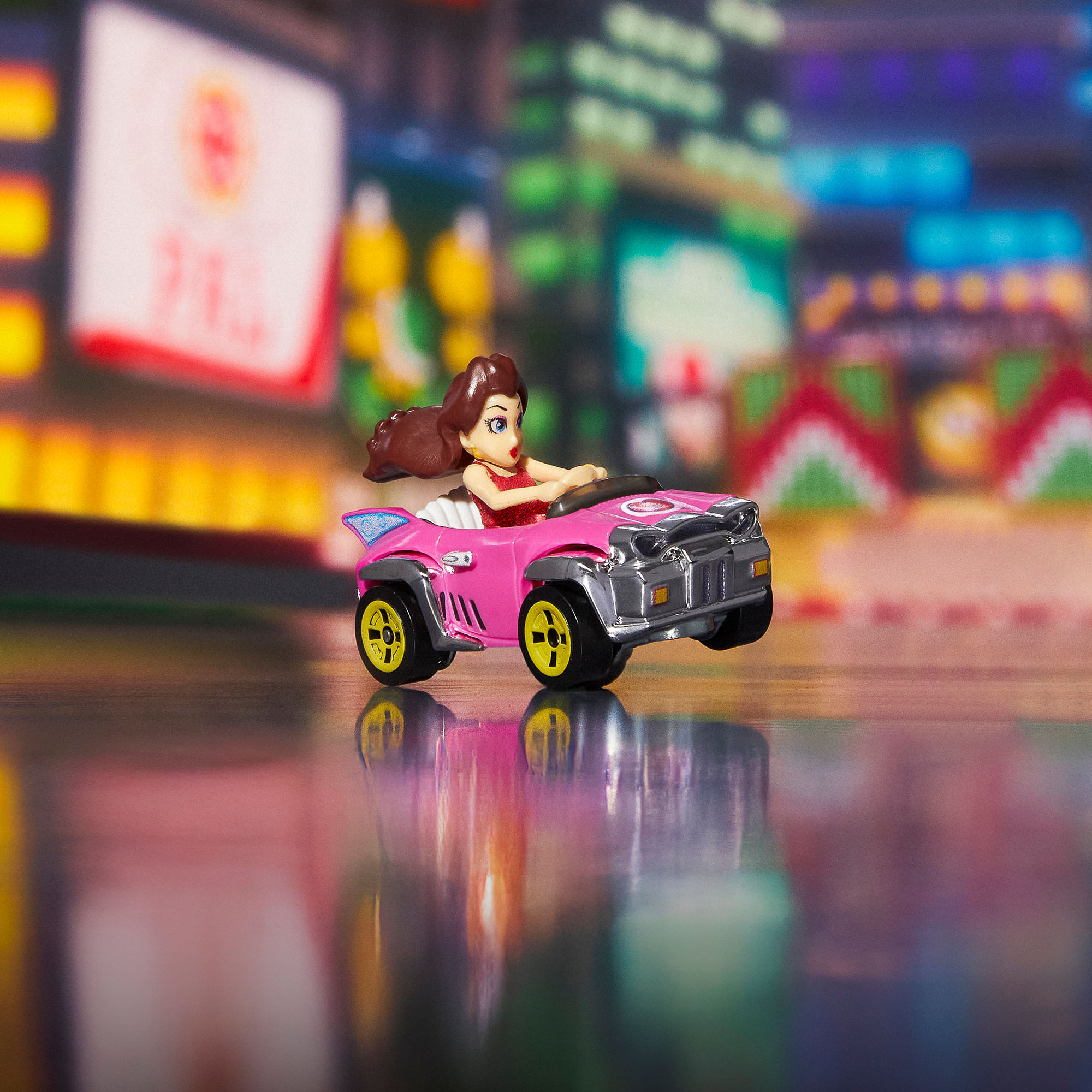 New SDCC 2025 Hot Wheels Races On In with Mario Kart Pauline
