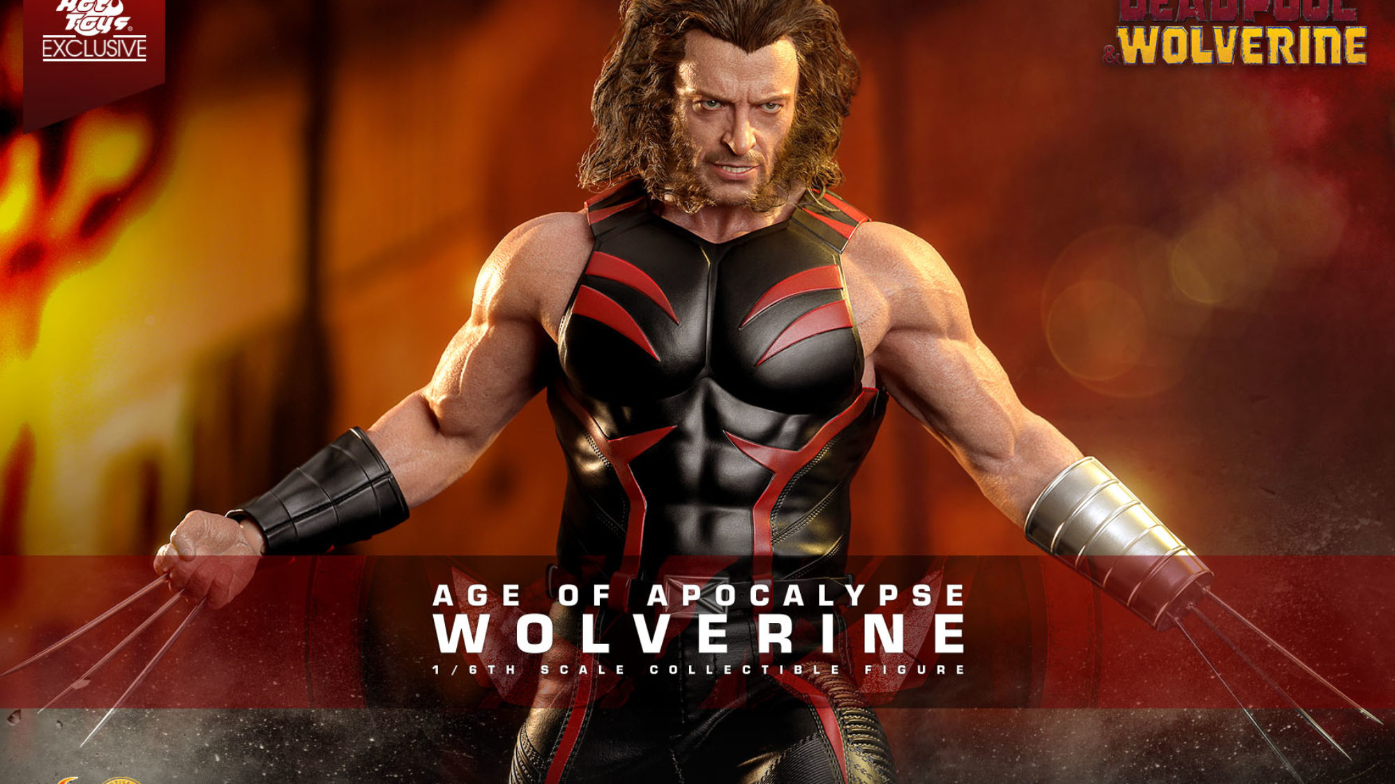 Hot Toys Reveals Deadpool & Wolverine Age of Apocalypse Wolverine