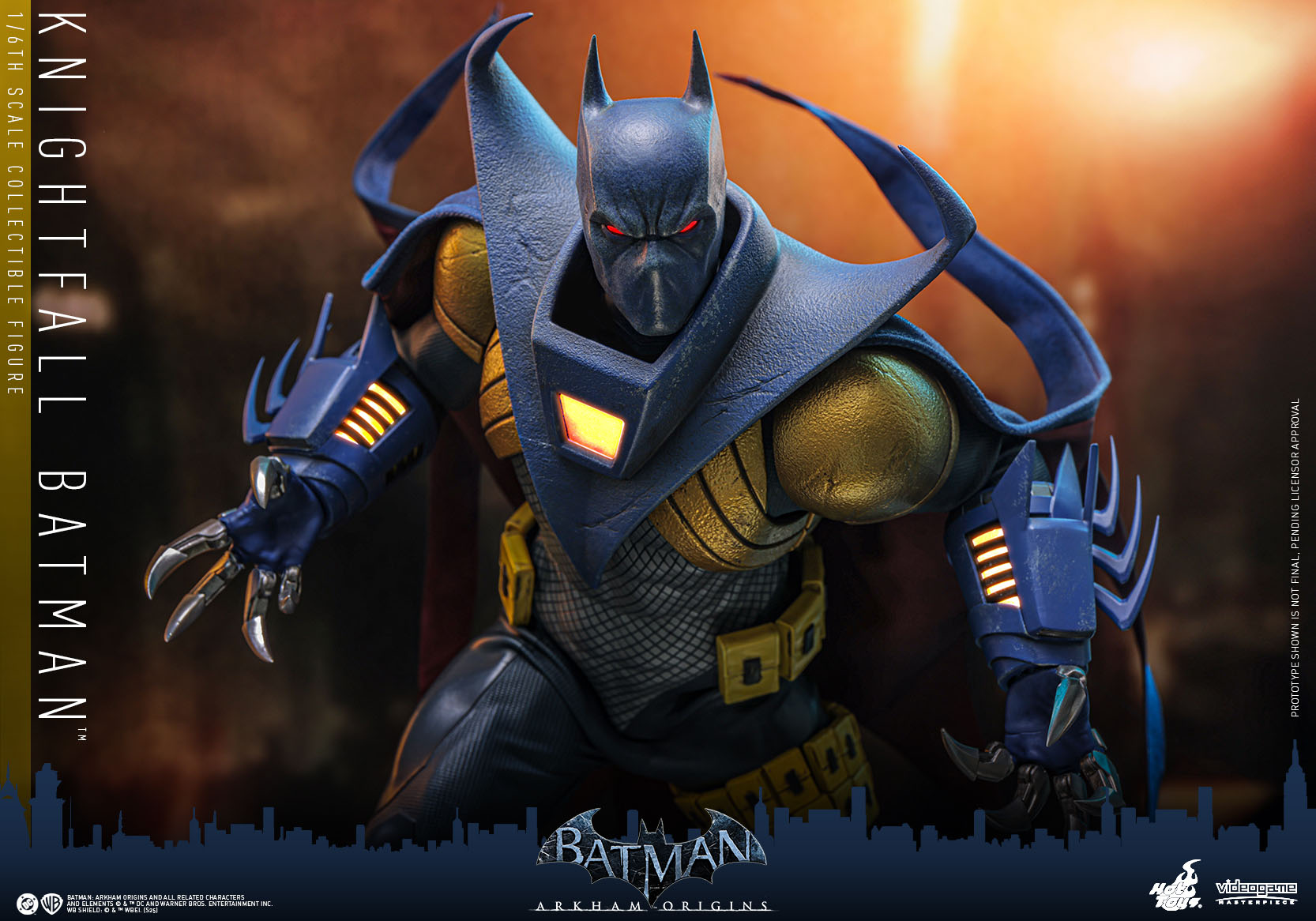 Hot Toys Unveils New Batman: Arkham Origins 1/6 Knightfall Batman