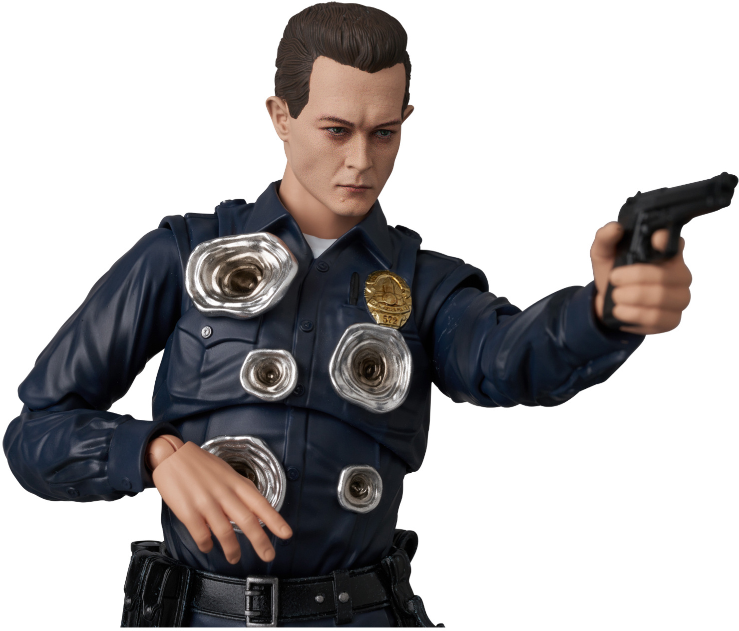 Terminator 2: Judgment Day T-1000 MAFEX Unveiled by Medicom