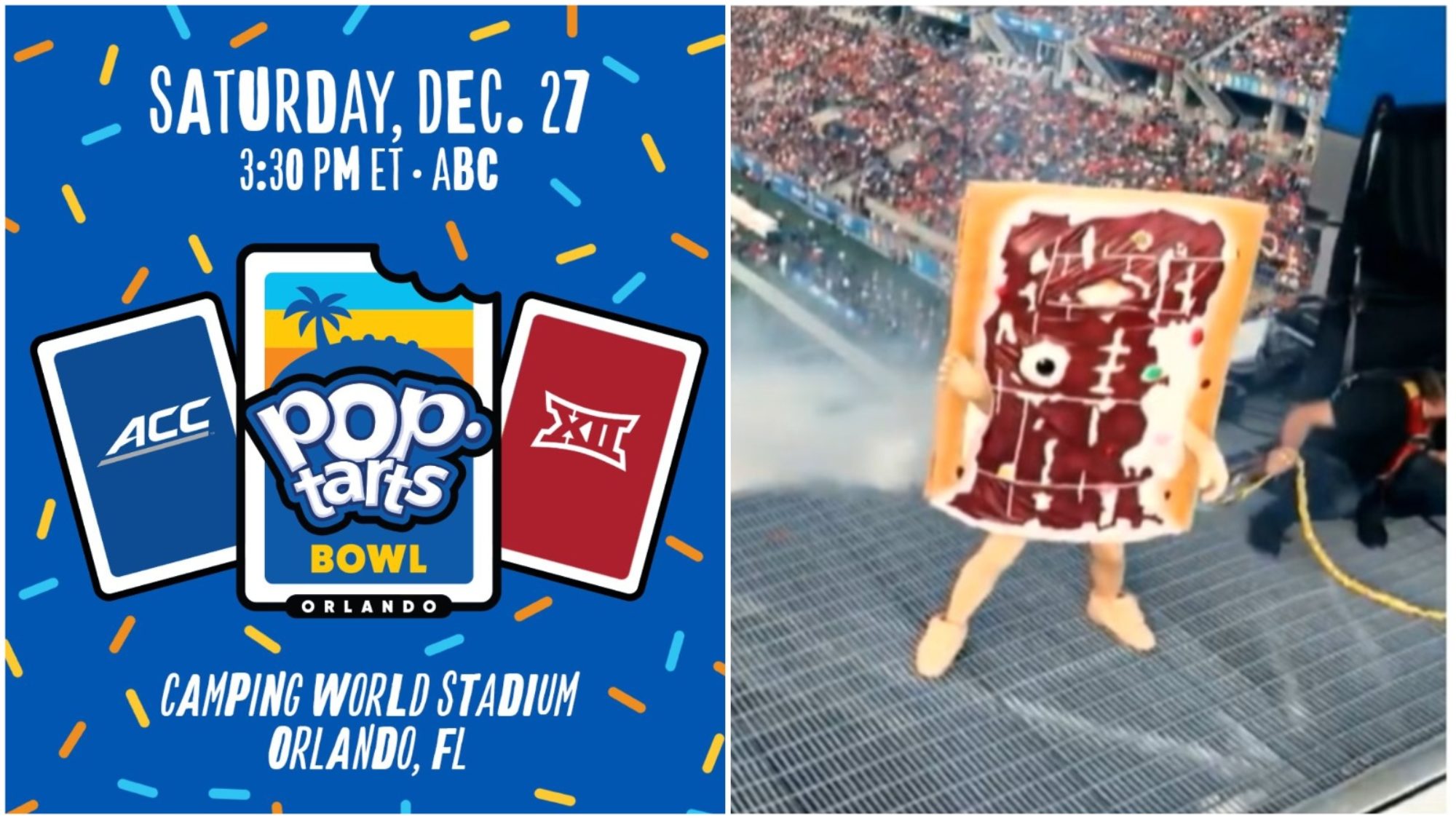 Pop-Tarts Bowl 2025 Game, Toaster Pastry Sacrifice Set for Dec. 27th