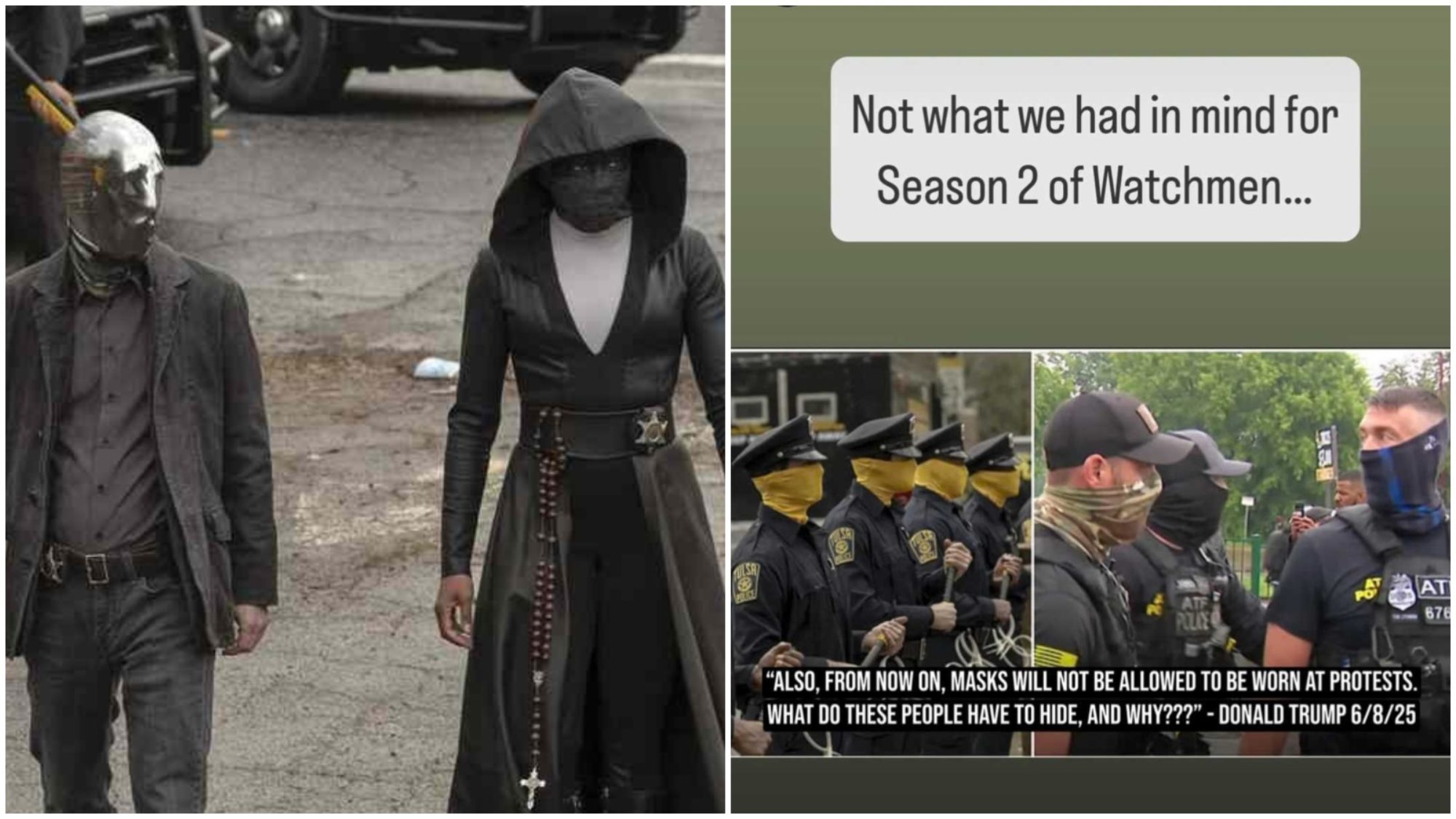 Damon Lindelof on Watchmen/LA Protests "It Was Supposed to Be Fiction"