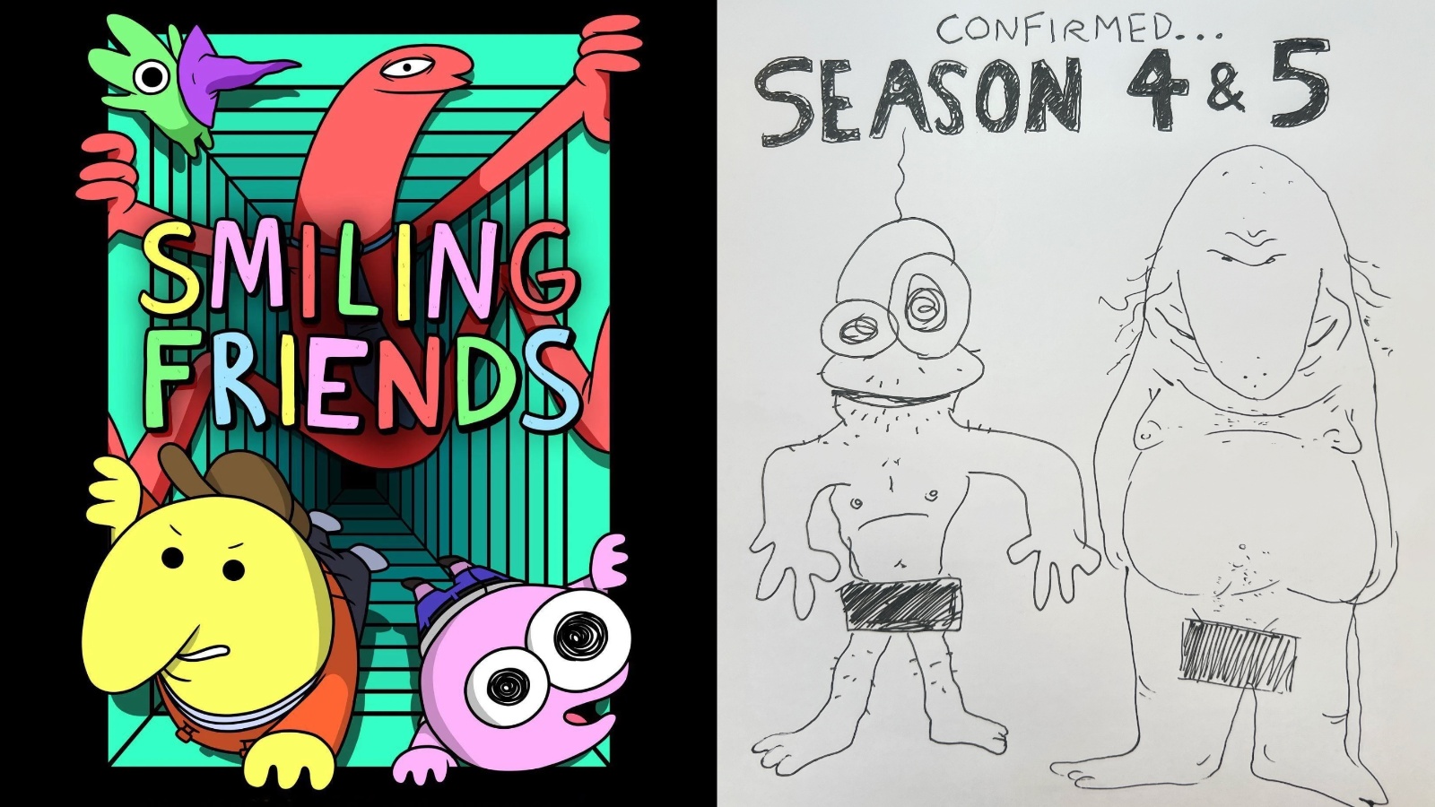 Smiling Friends Renewed for Seasons 4 & 5; Season 3 Set for This Fall