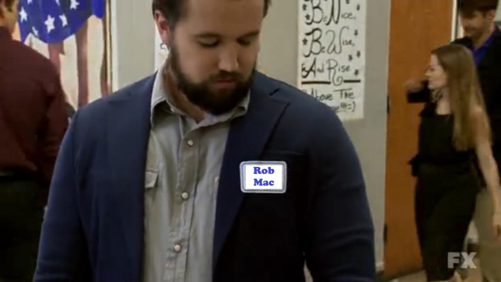 Always Sunny: Rob McElhenney Files to Change Name to Rob Mac