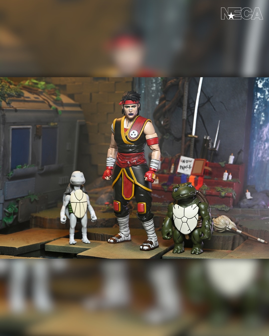NECA Debuts New TMNT The Last Ronin Lost Years Casey Marie