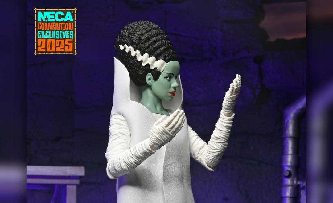 NECA Unveils Con Exclusive Universal Monsters Bride of Frankenstein