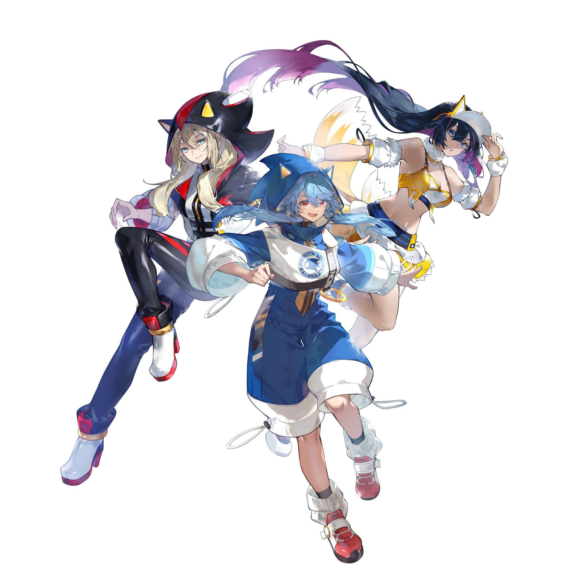 Phantasy Star Online 2 New Genesis Holds Sonic The Hedgehog Collab