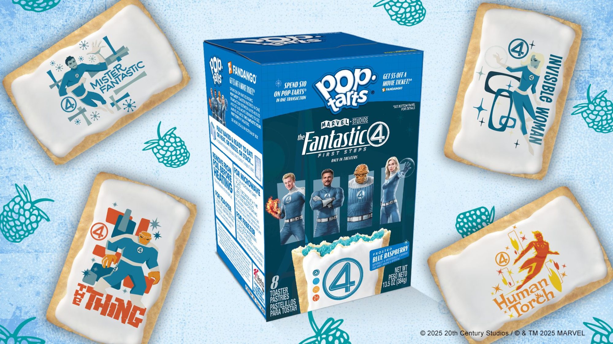 Pop-Tarts Blue Raspberry Returns For Fantastic Four: First Steps